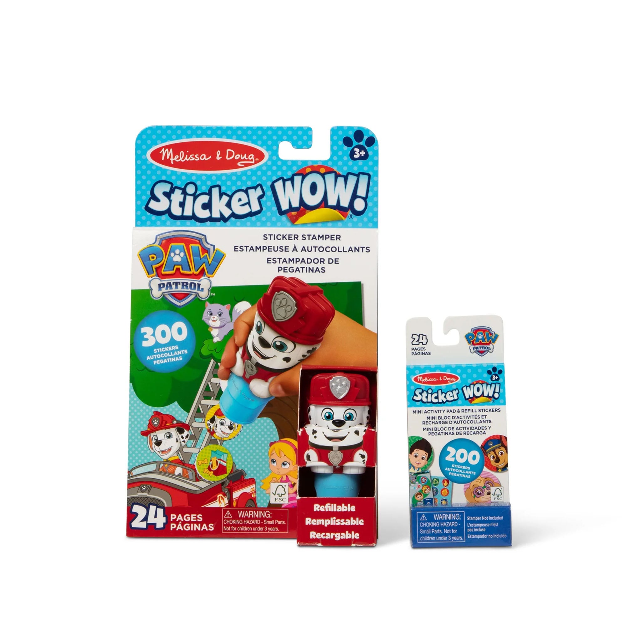 Sticker Wow! Activity Pad & Sticker Stamper - Marshall – Denny's X Lester's