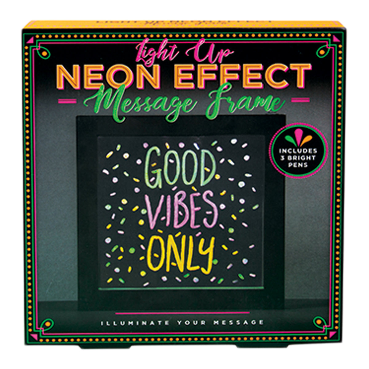 Light Up Neon Message Frame | Denny's