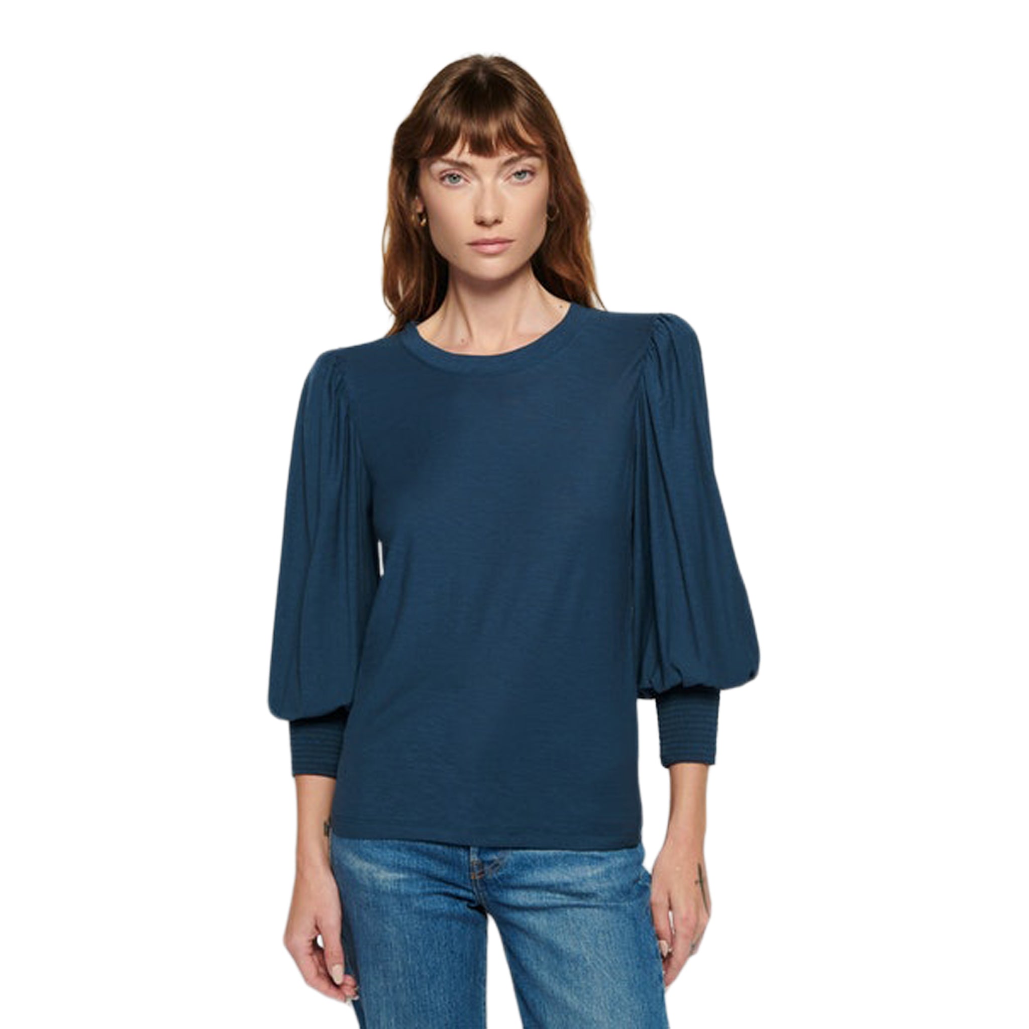 Loren Smocked Peasant Top – Denny's X Lester's