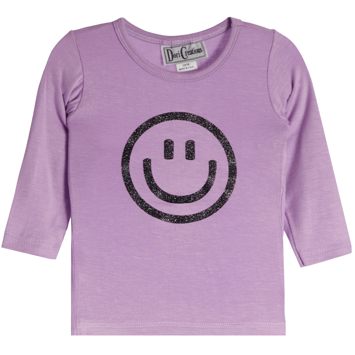 Glitter Smiley Tee | Denny's