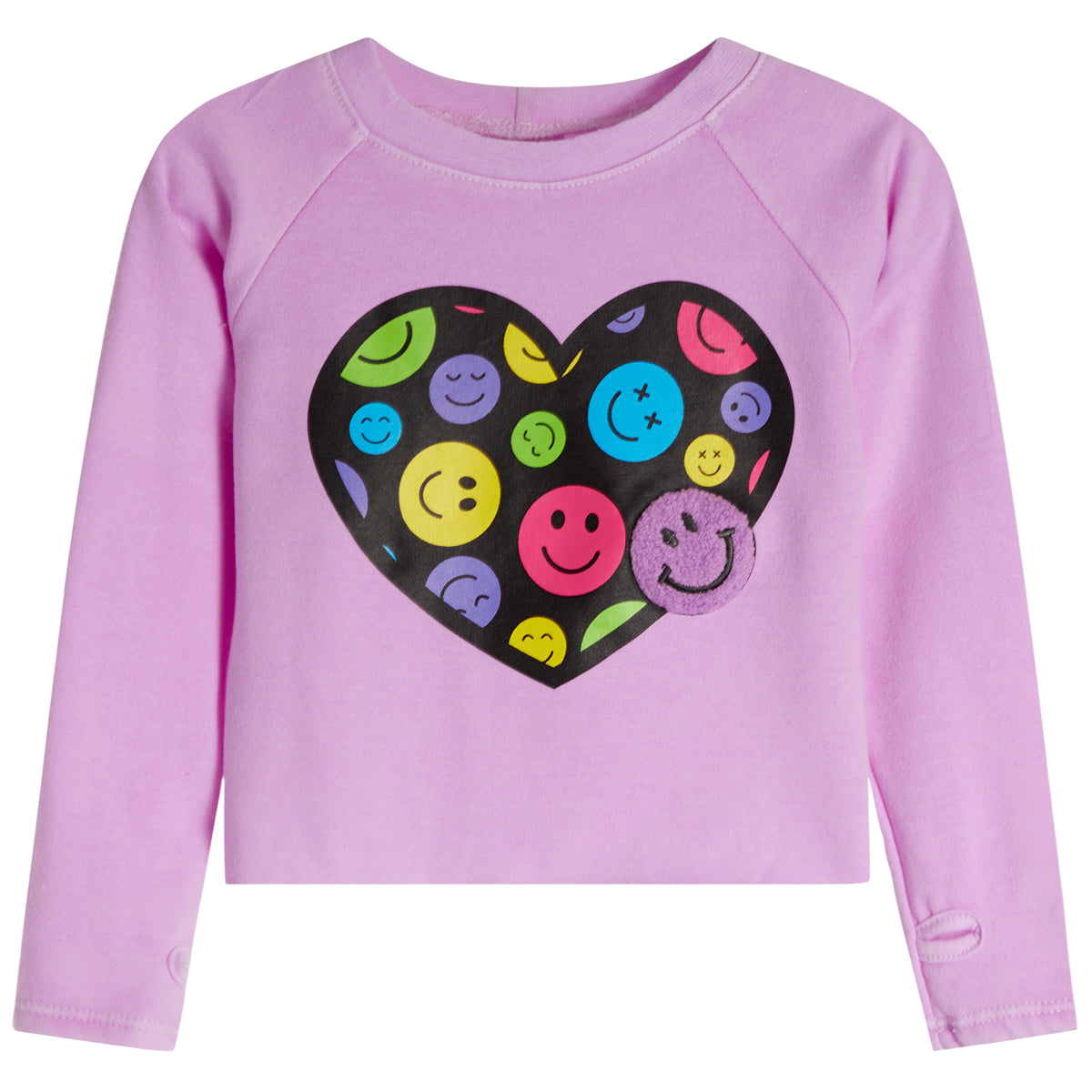 Smiley Heart Sweatshirt | Denny's