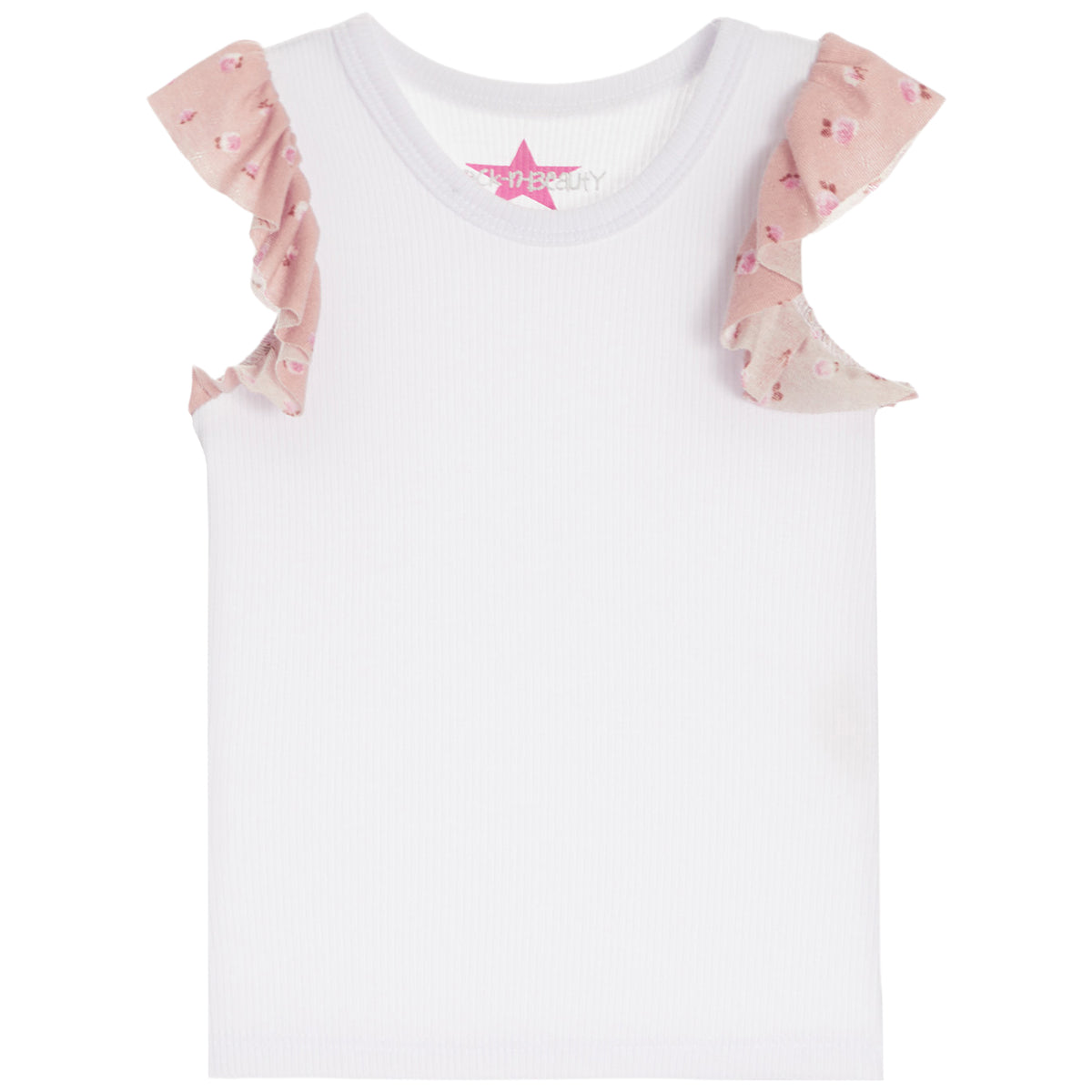 Floral Flutter Sleeve Tank | Denny's