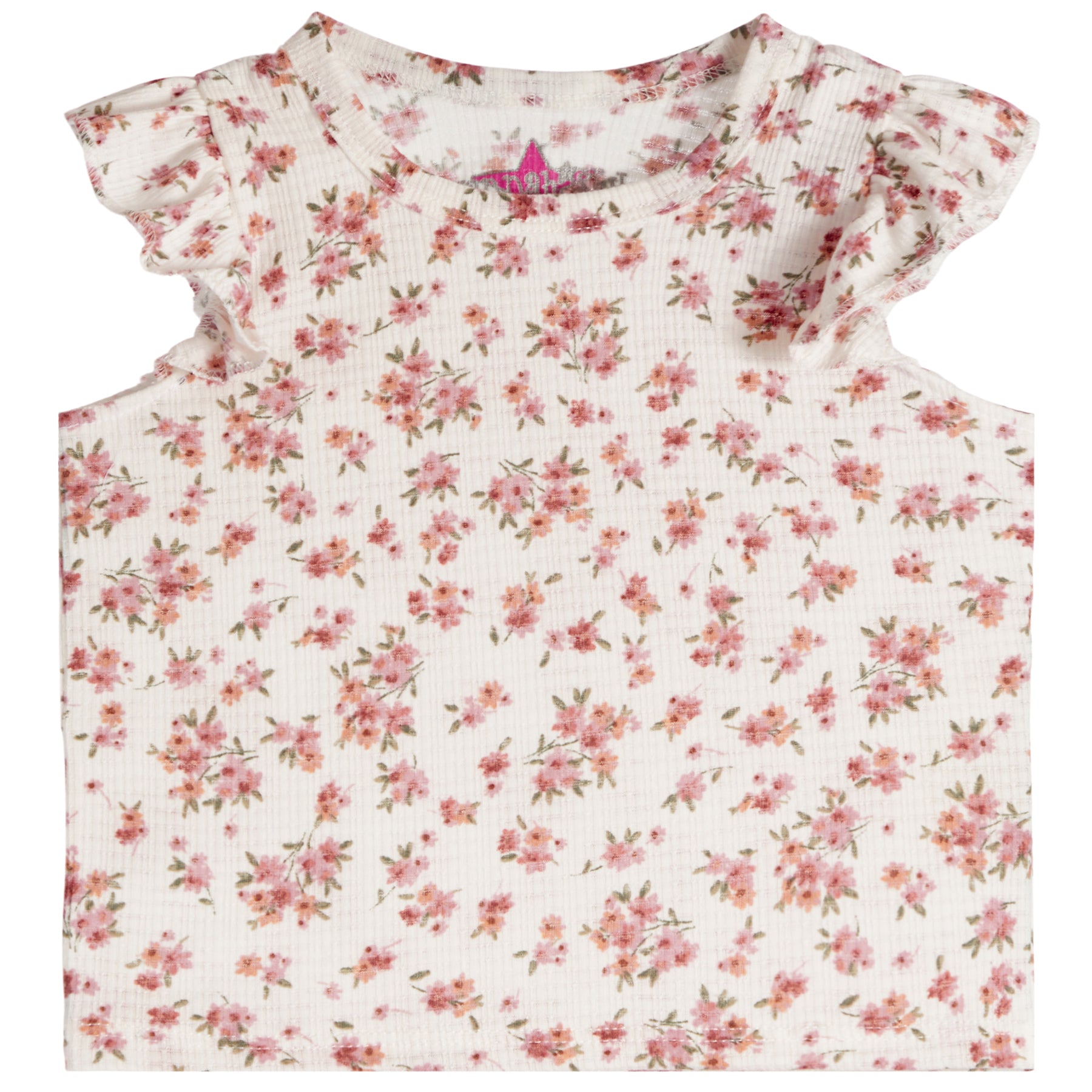 Flutter Sleeve Floral Tank – Denny's