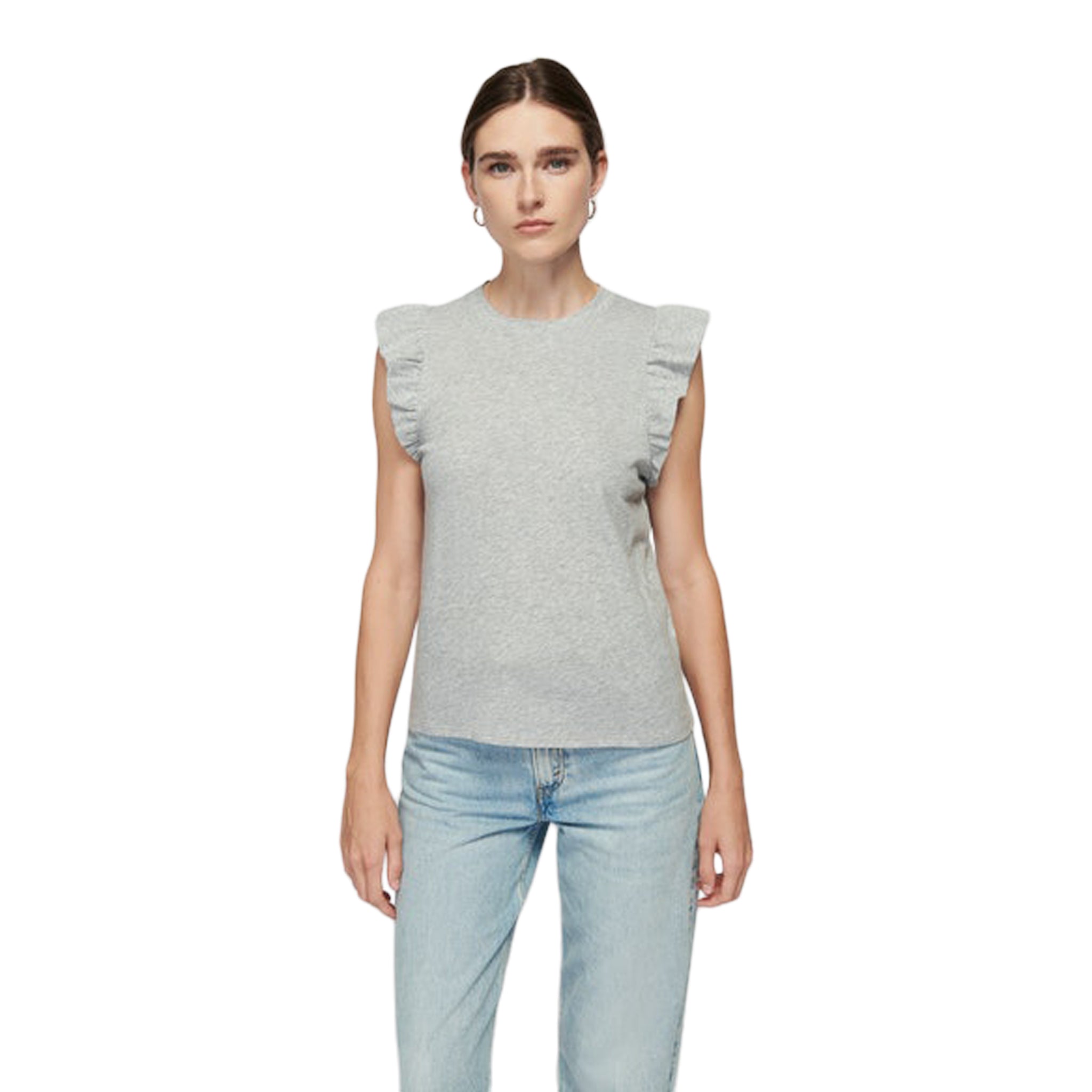 Paulette Ruffle Tank – Denny's X Lester's