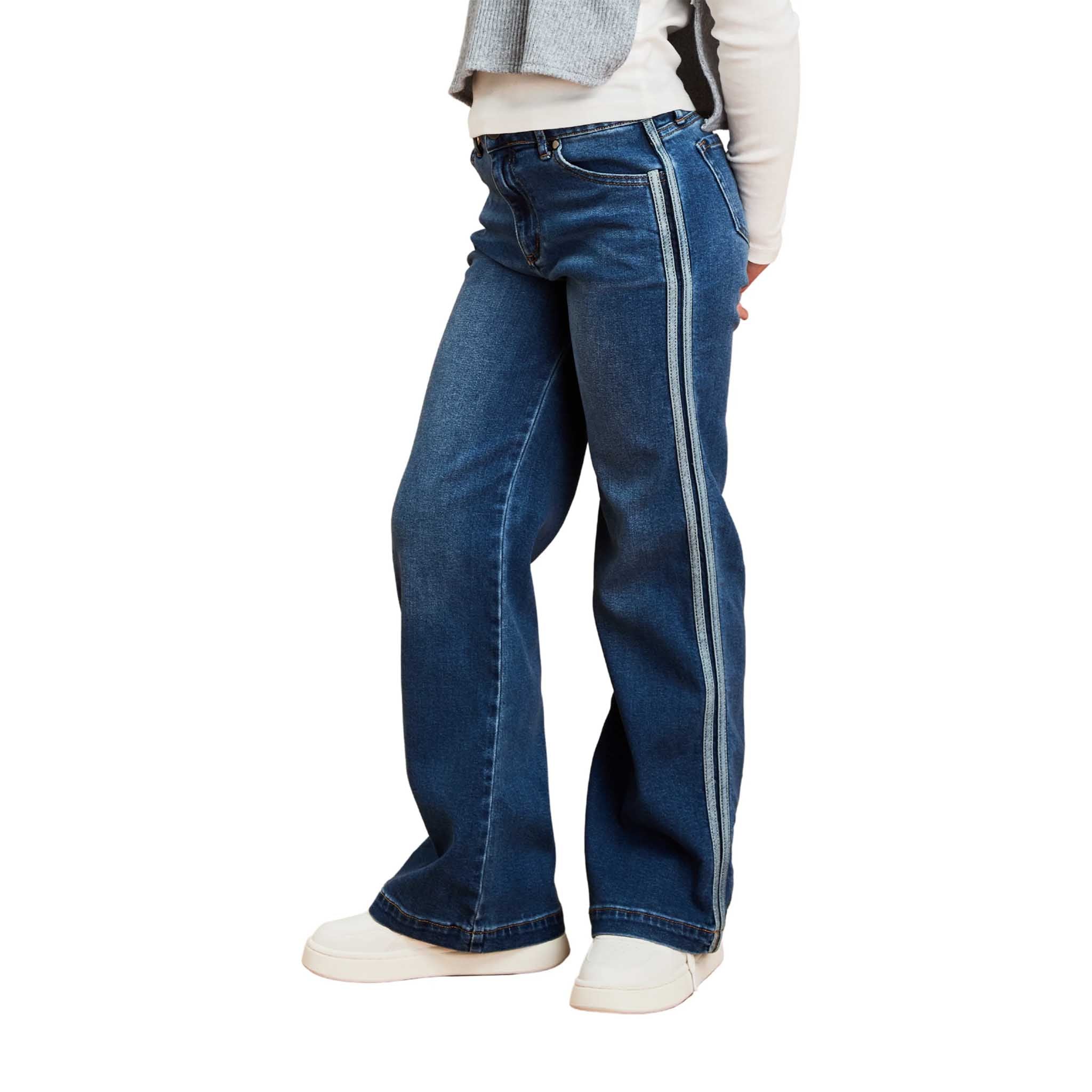 Reverse Double Side Wide Leg Jean – Denny's