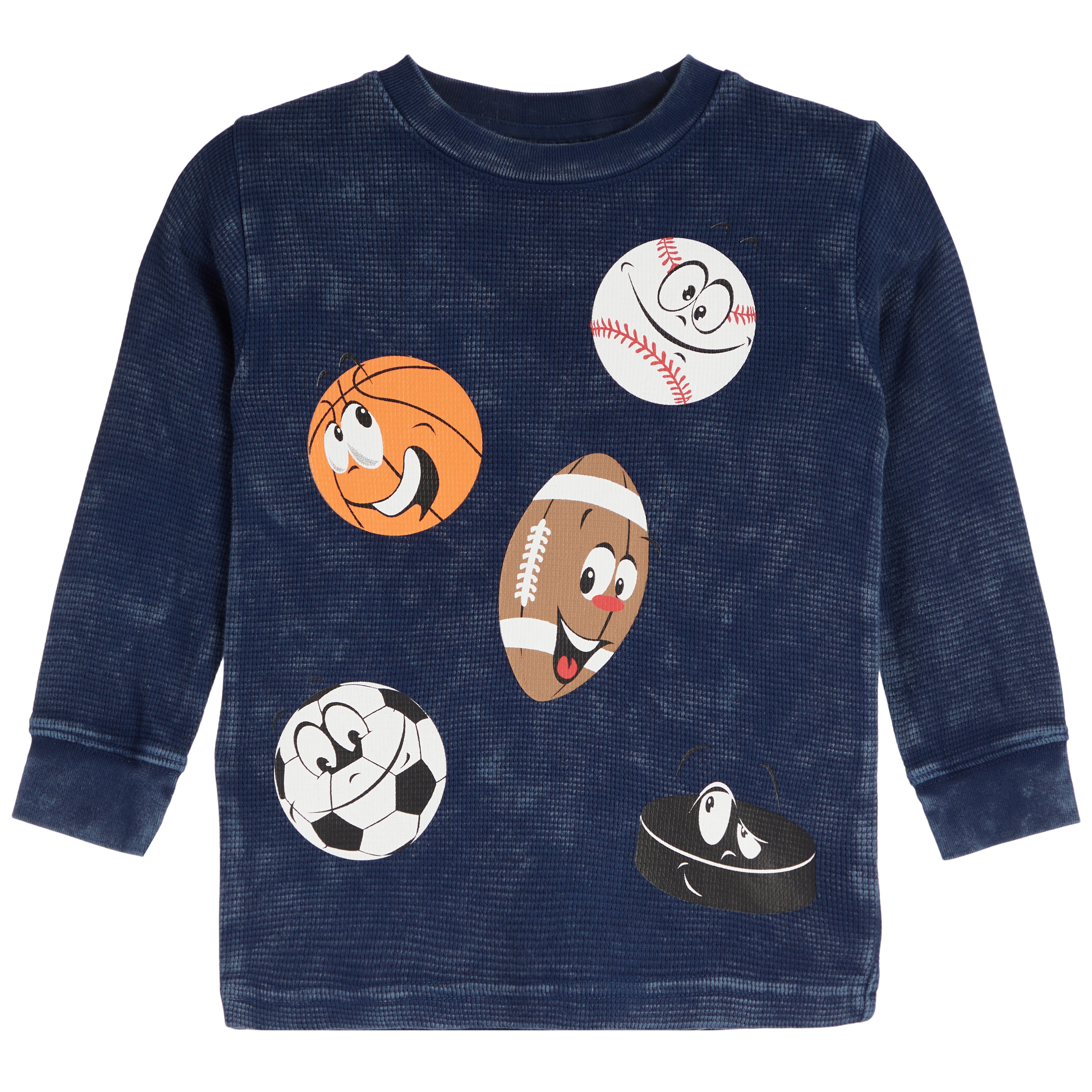 Scattered Sports Balls Enzyme Thermal – Denny's X Lester's