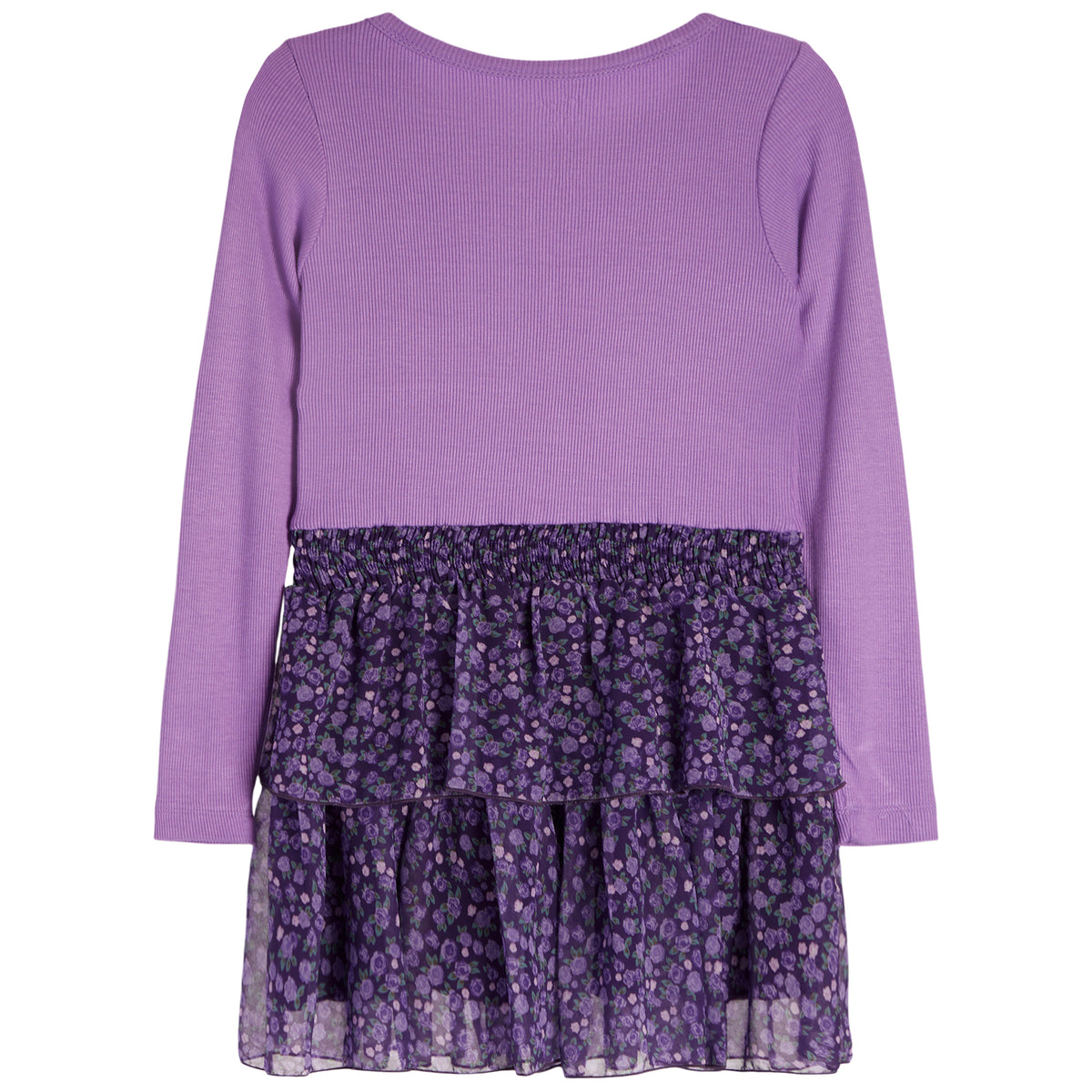 Rib Floral Print Bottom Dress | Denny's