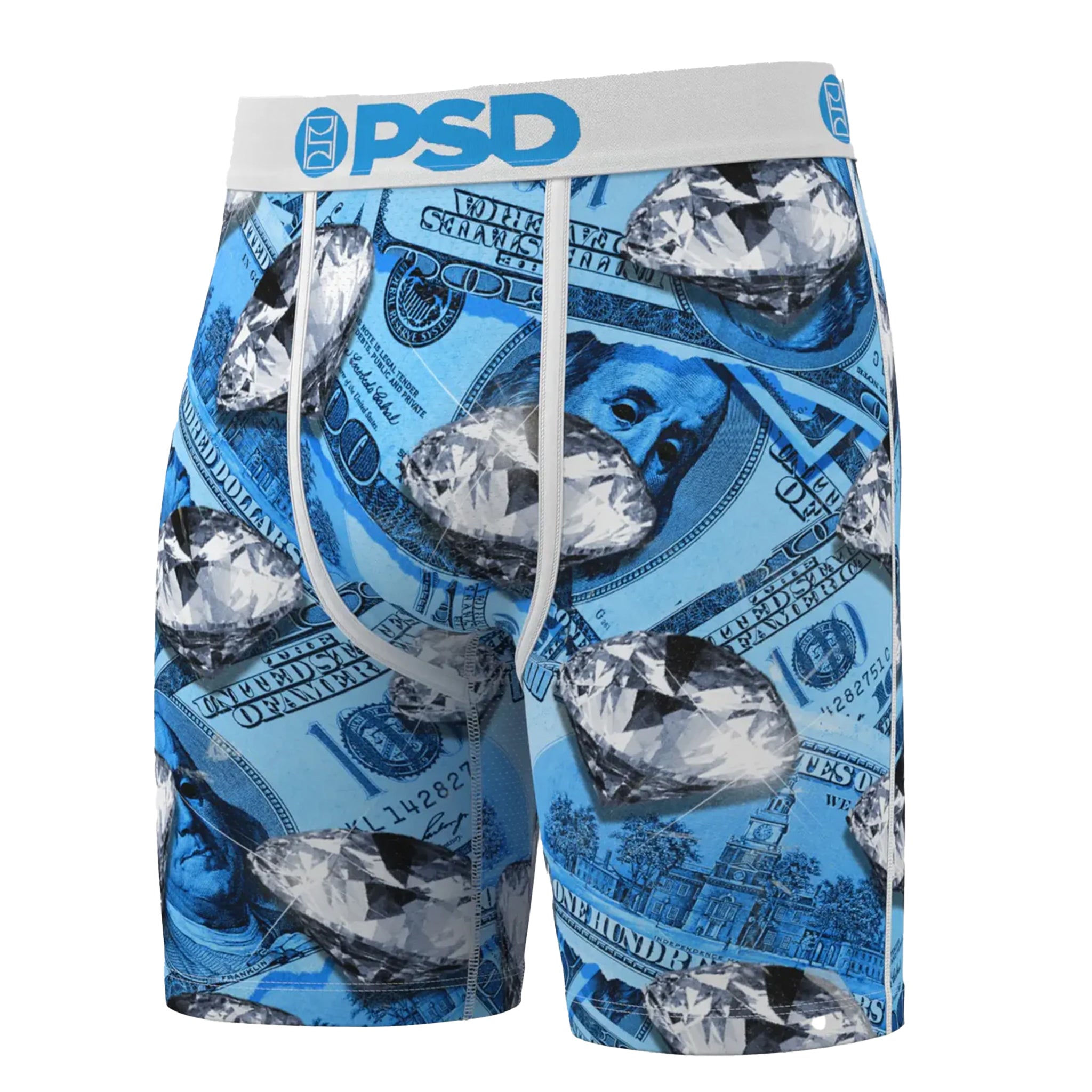 Blue Fortune Mens Boxer Briefs – Denny's X Lester's