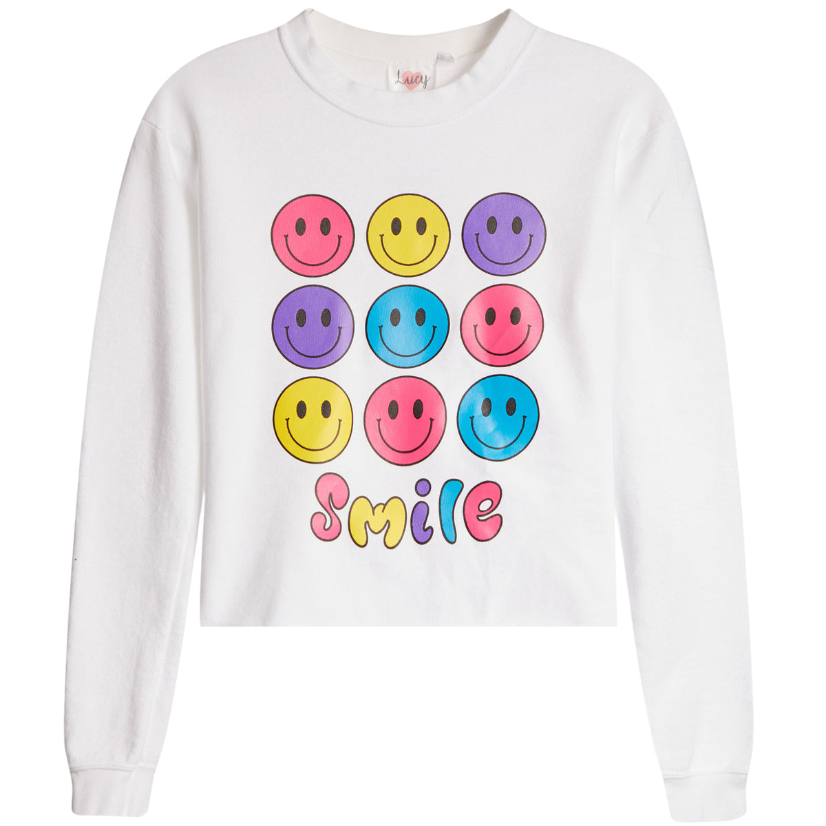 9 Smiley Crew Sweatshirt | Denny's