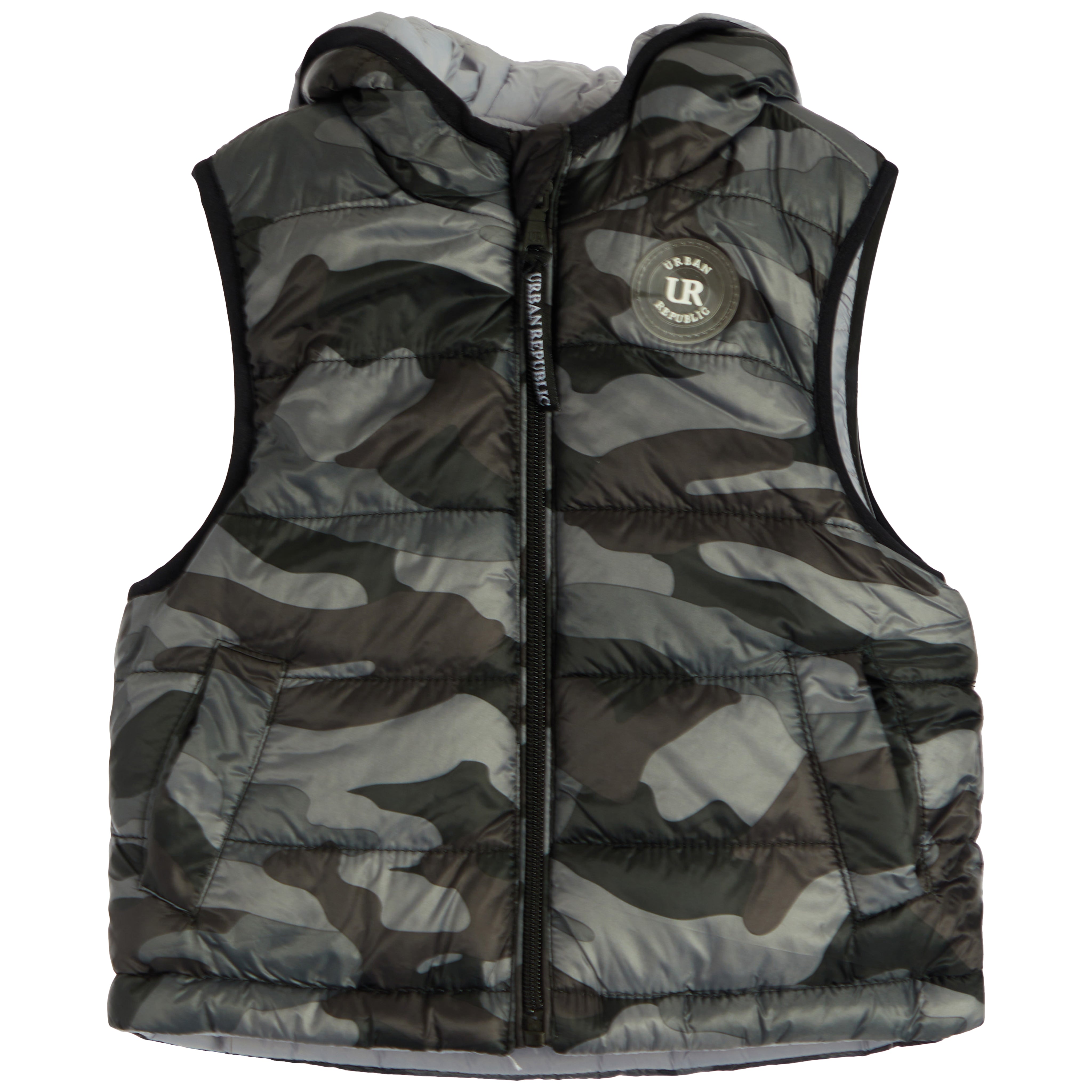 Reversible Camo Vest – Denny's X Lester's
