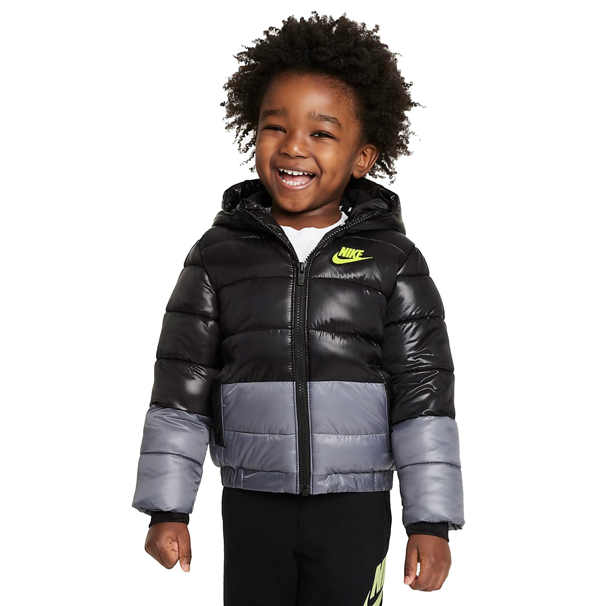 Colorblock Down Jacket – Denny's X Lester's