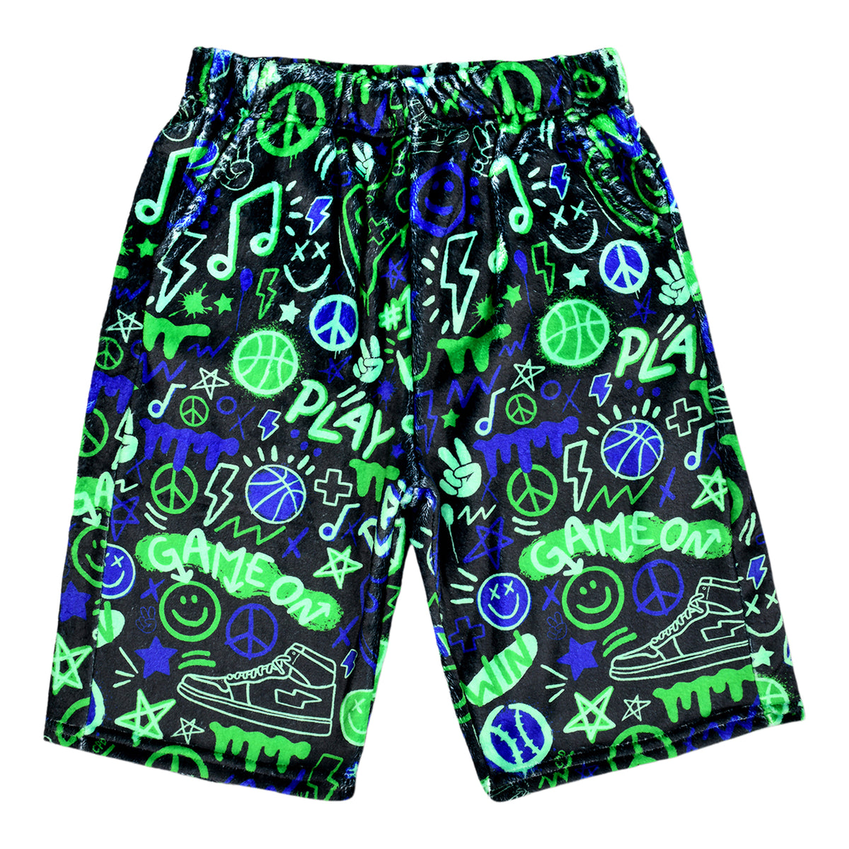 Corey Paige Graffiti Gamer Short | Denny's