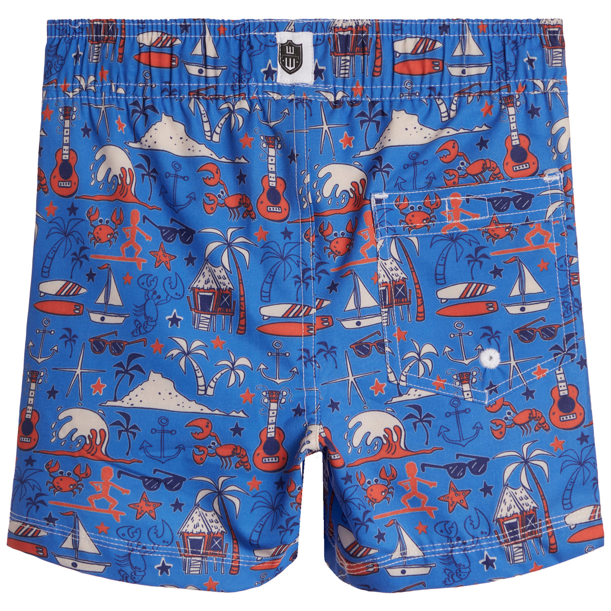 Luau Swim Trunk | Denny's