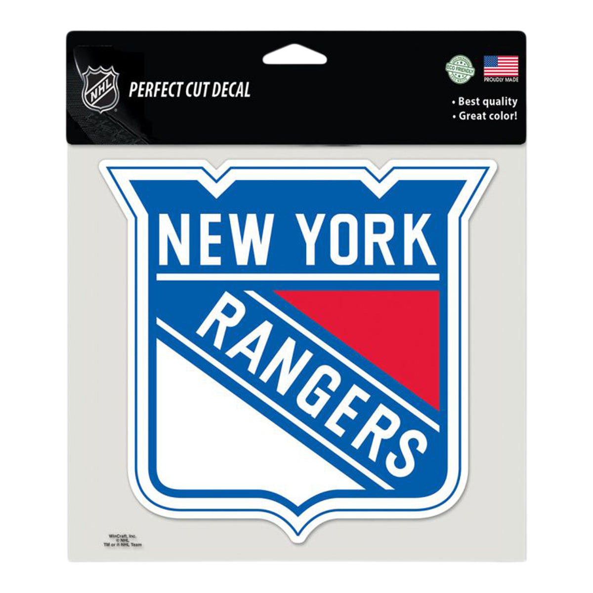 NY RANGERS Decal 8x8 | Denny's