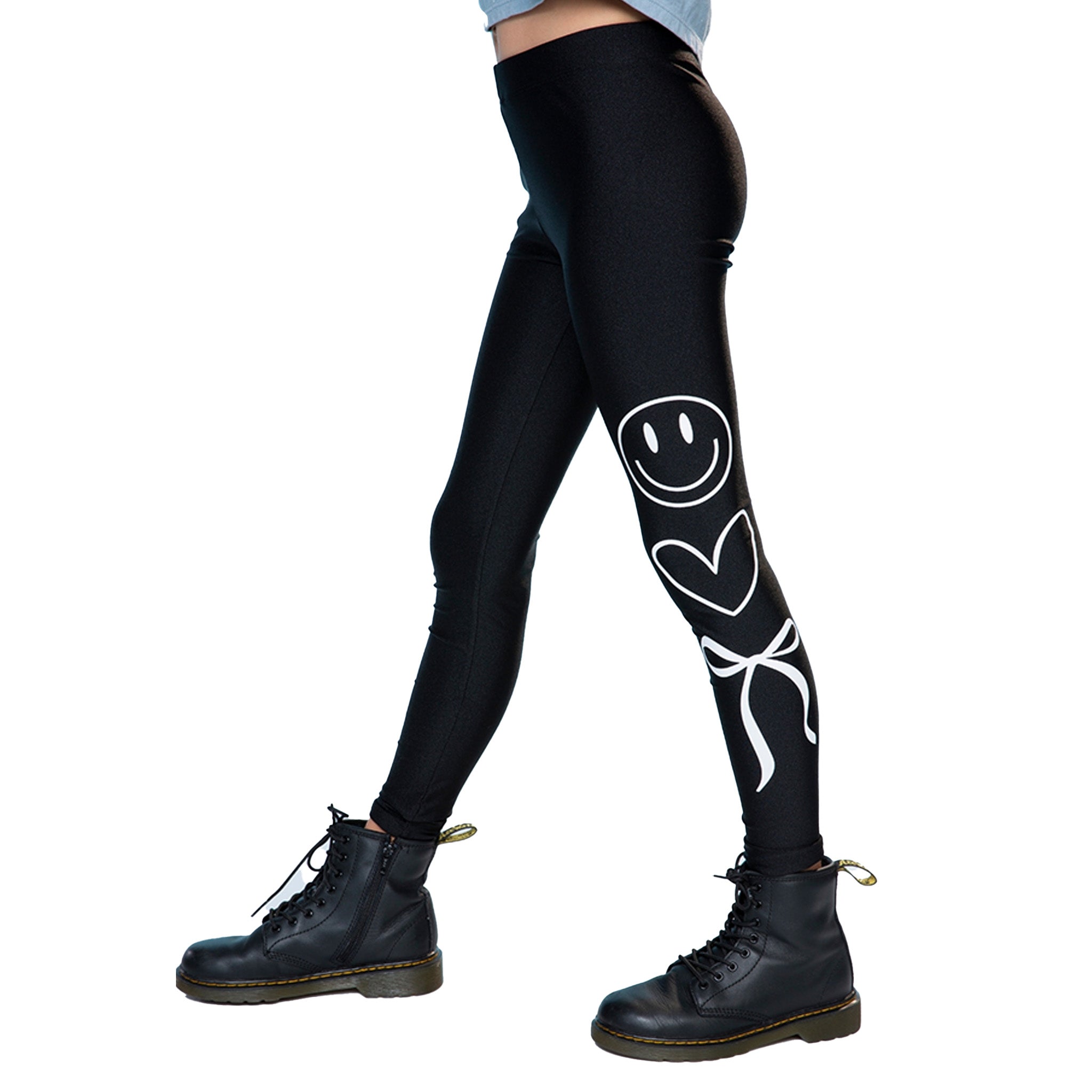 Legging With Icons Down Leg – Denny's X Lester's