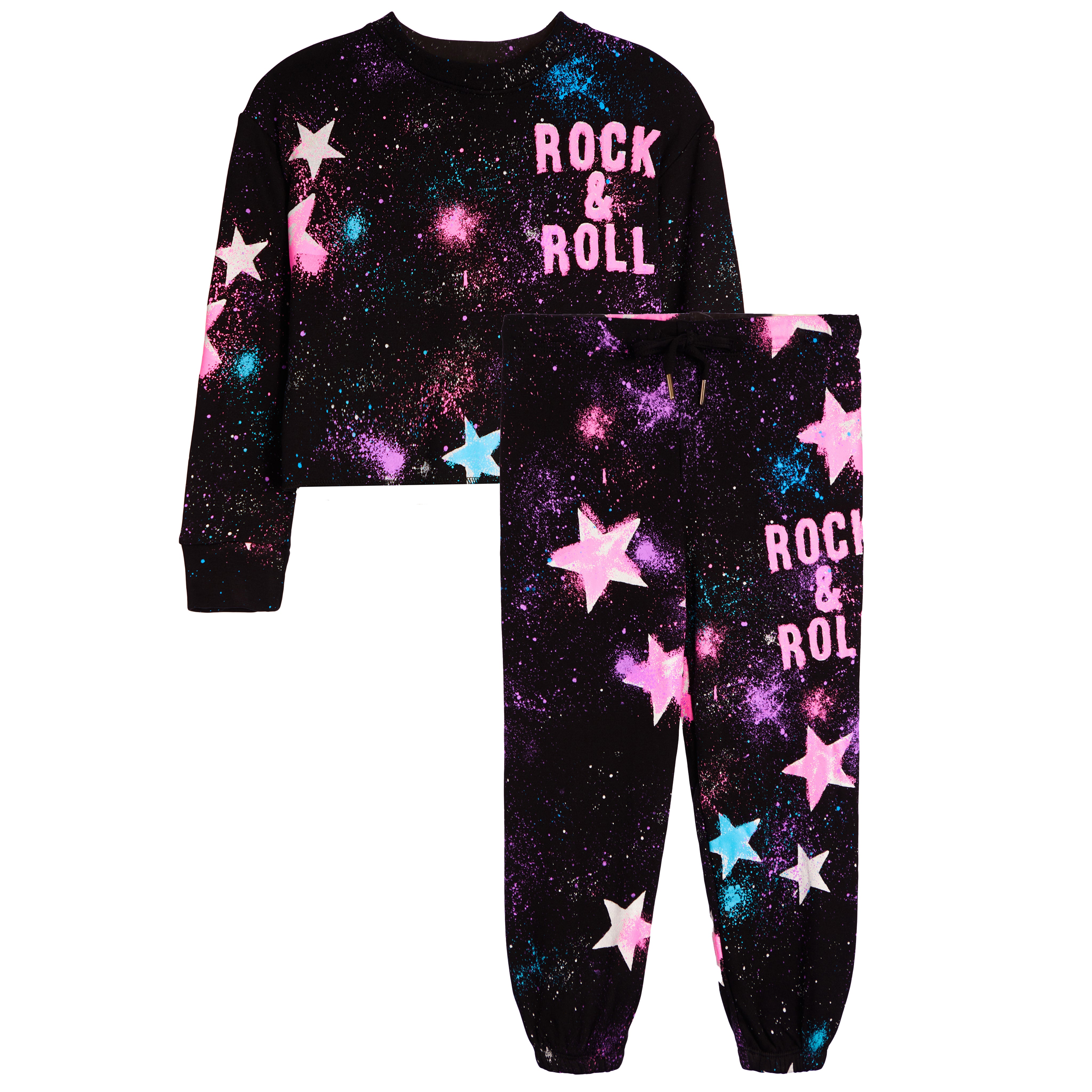 2pc Rock And Roll Airbrush Jog Set – Denny's X Lester's