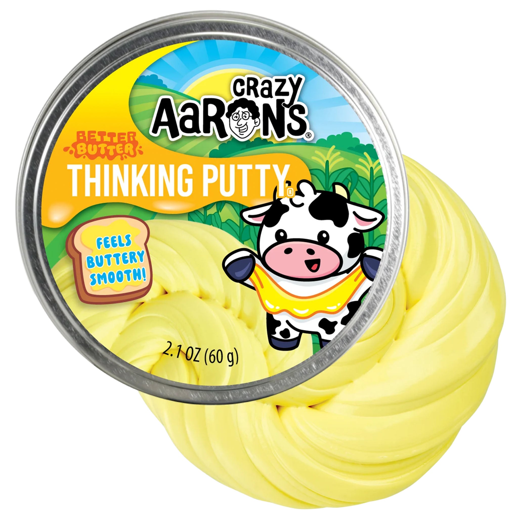 Butter 4in Full Size Thinking Putty Tin – Denny's X Lester's