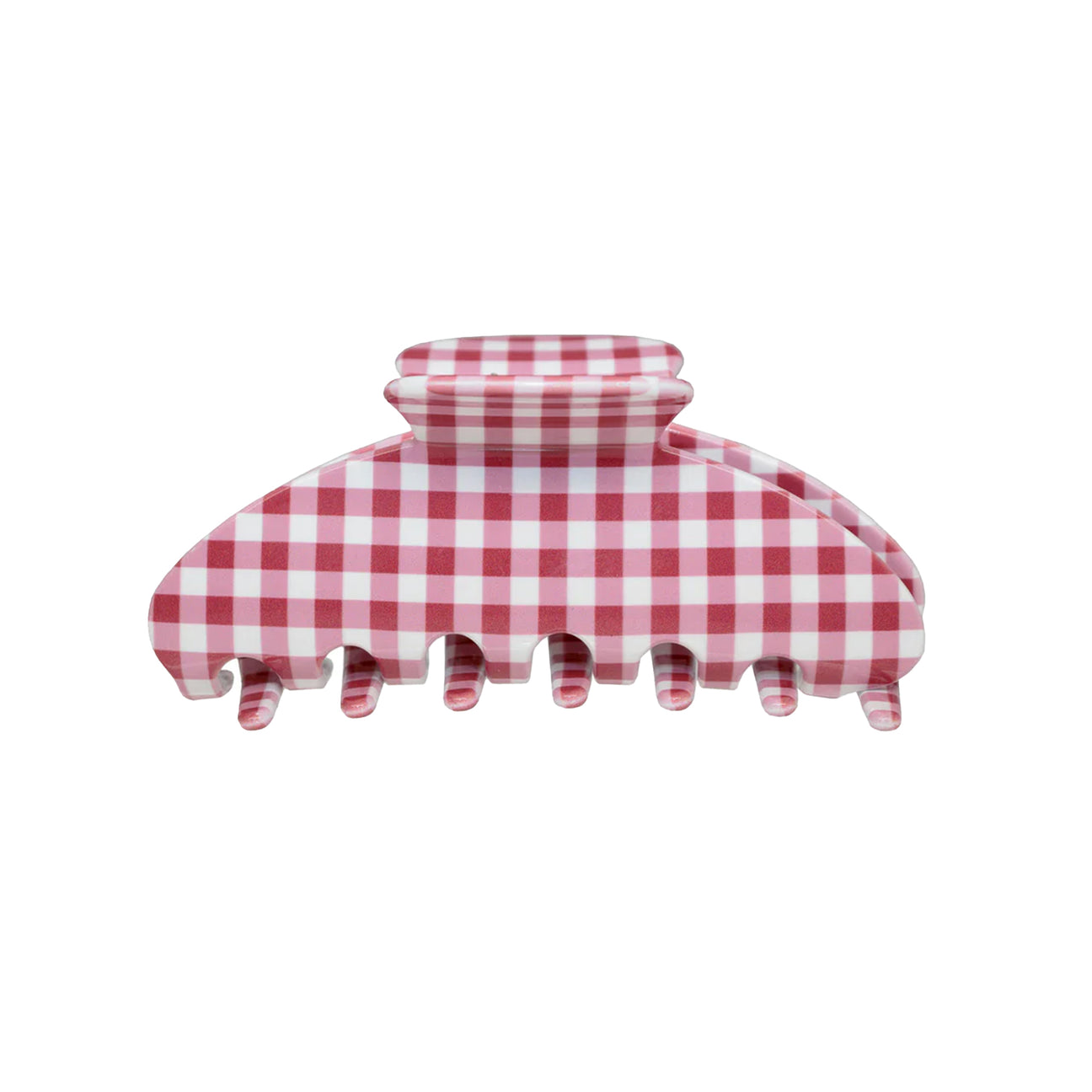 Big Effing Clip Cherry Gingham – Denny's X Lester's