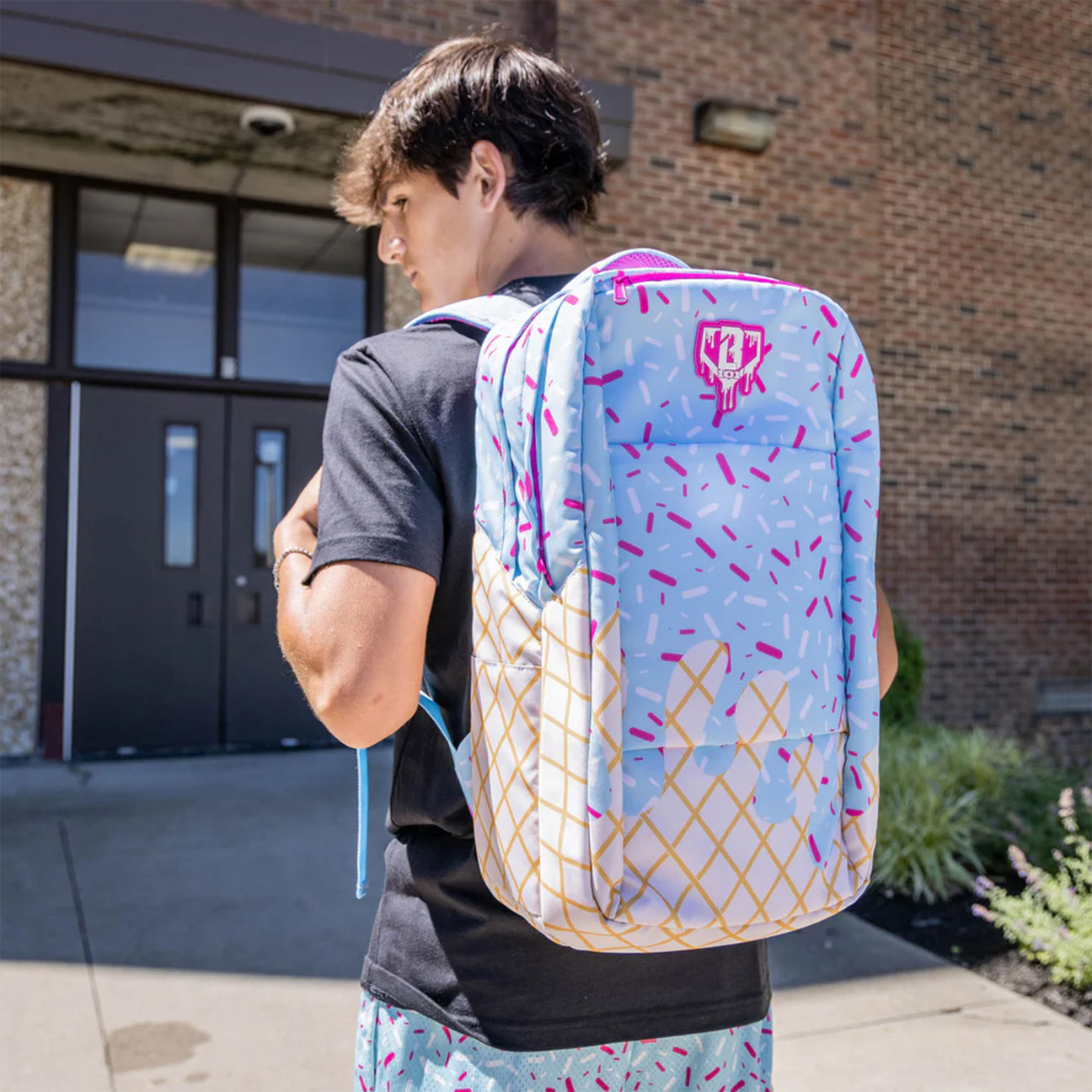 BL Ice Cream Backpack - Cotton Candy – Denny's X Lester's