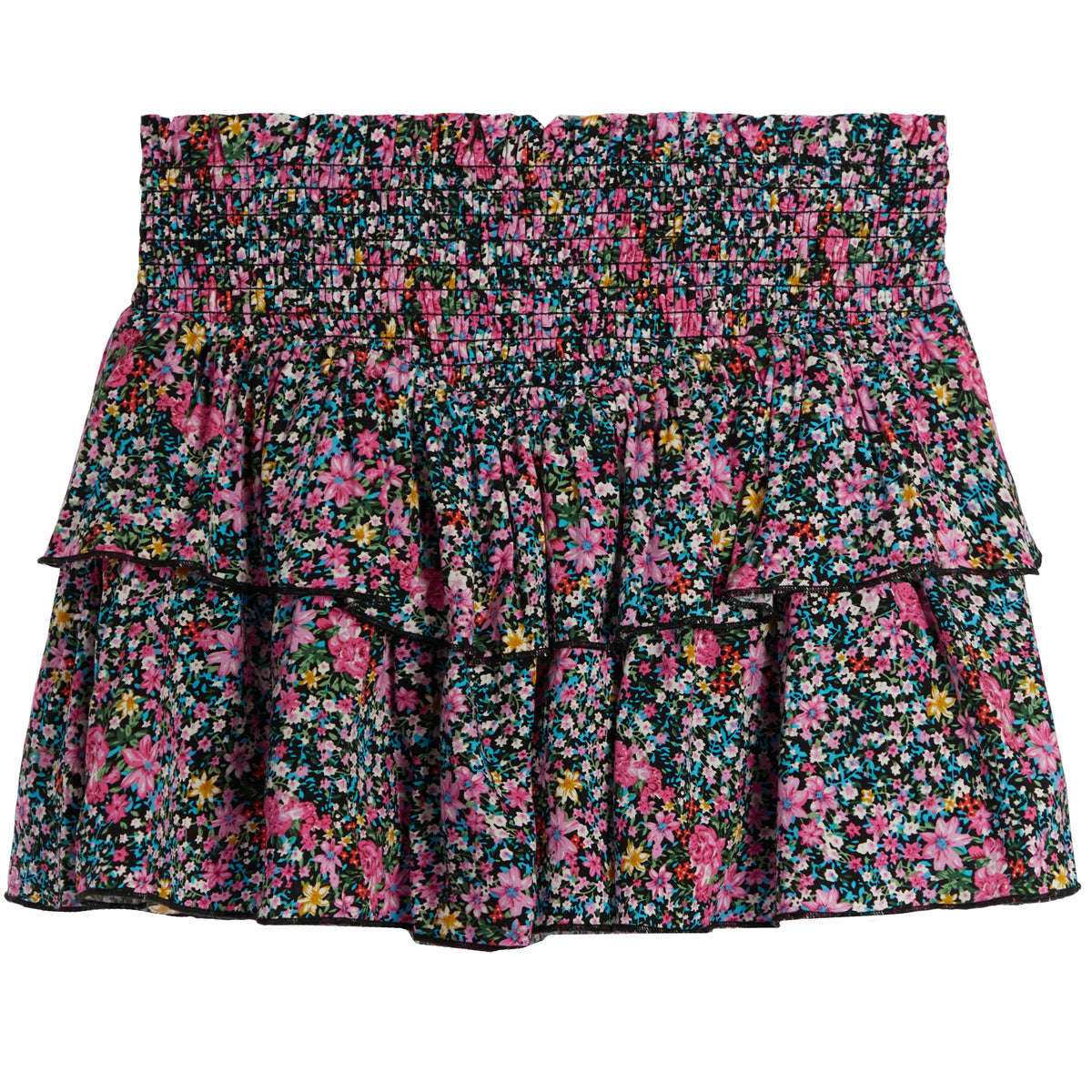 Brooke Bright Floral Skirt | Denny's