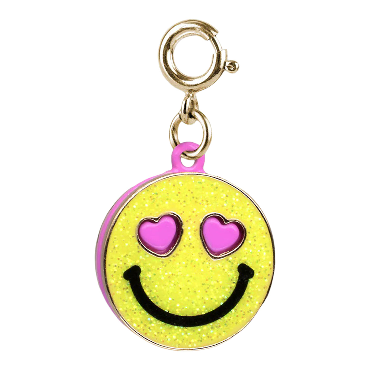 Glitter Smiley Charm | Denny's