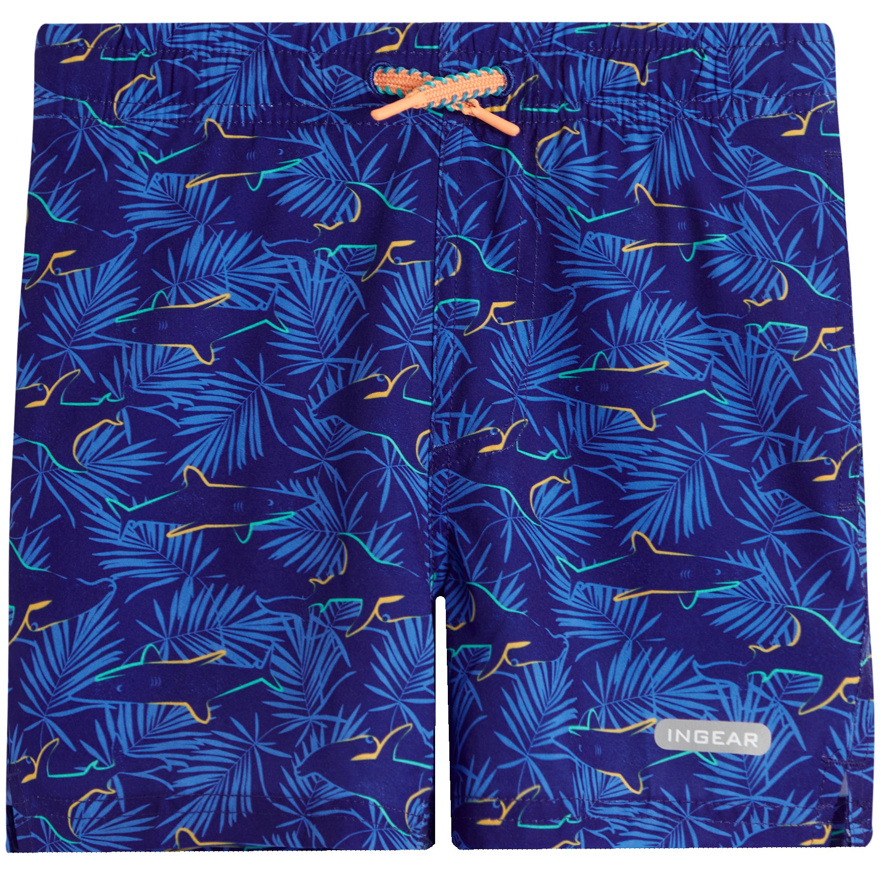 Sharks And Palms Boxer Liner Swim – Denny's