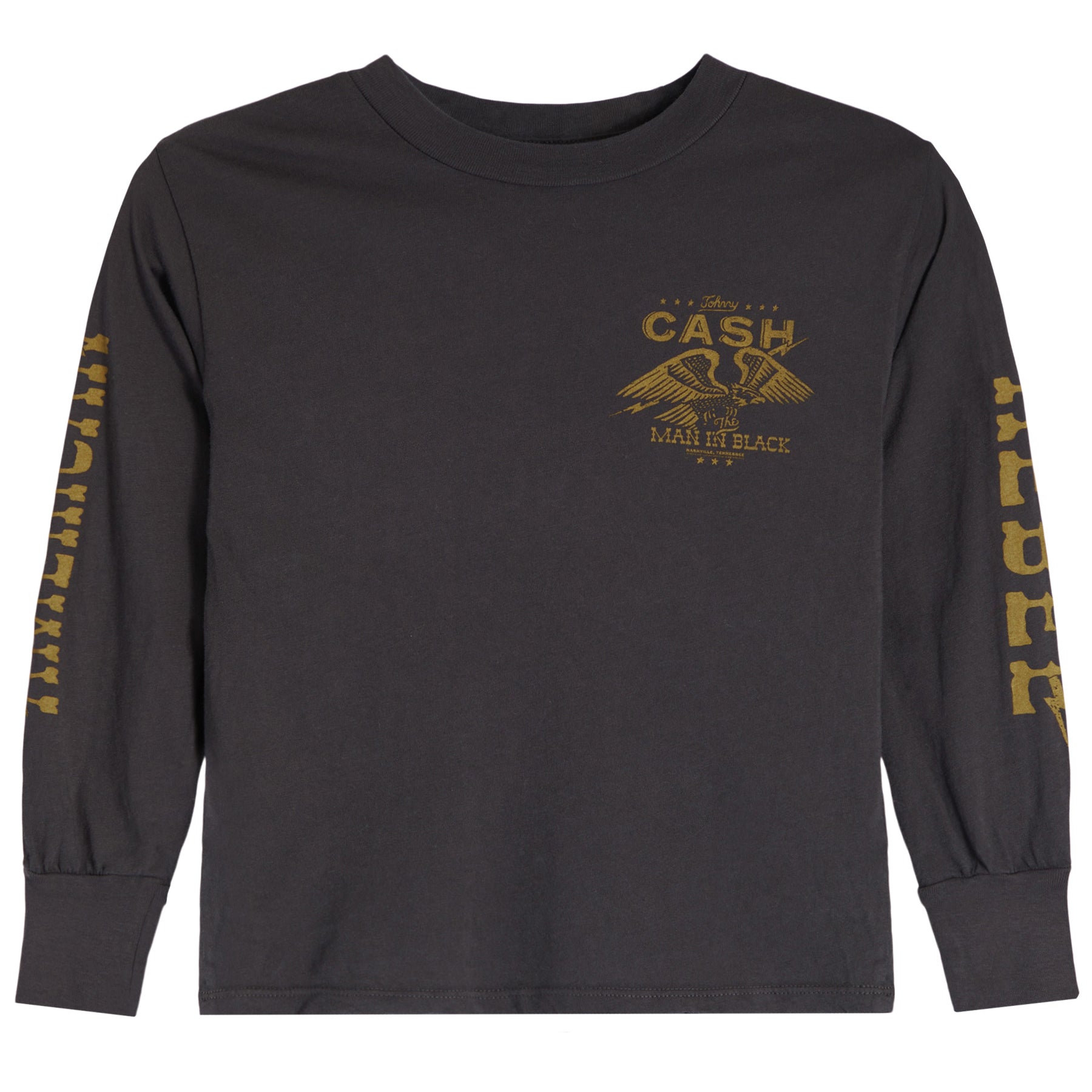 Johnny Cash American Rebel Long Sleeve Tee – Denny's