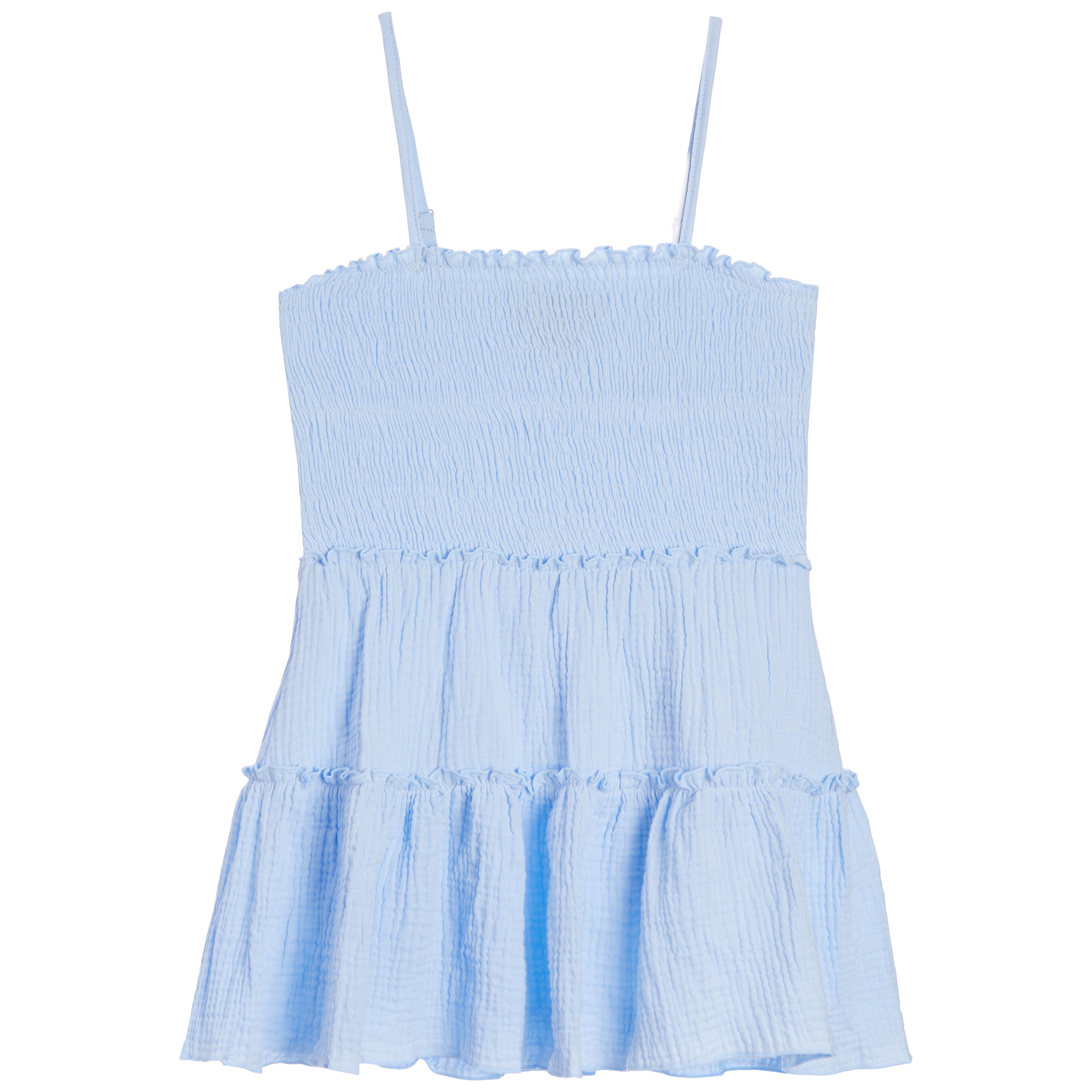 Rib Top Ruffle Bottom Dress – Denny's X Lester's