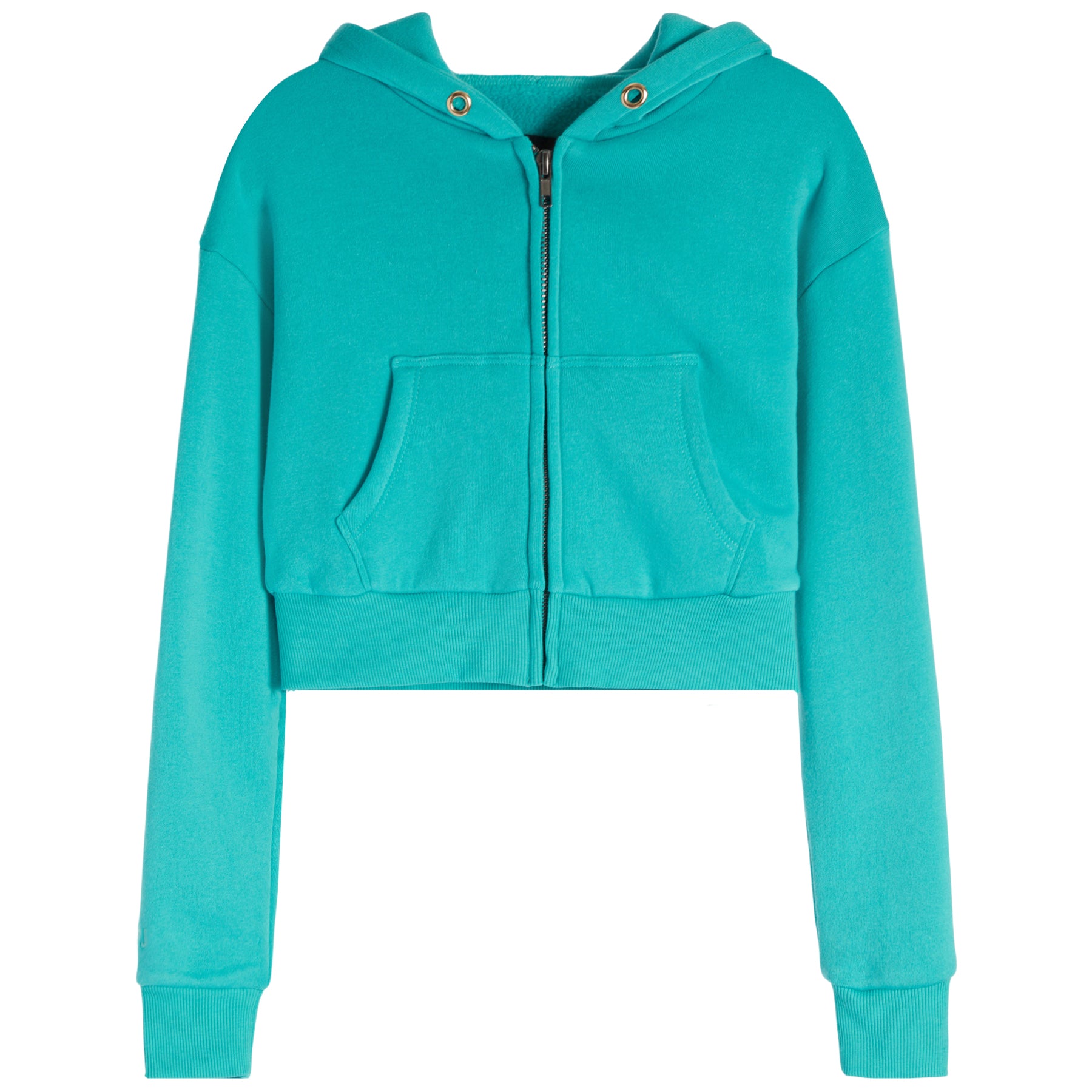 Dylan Crop Zip Hoodie – Denny's X Lester's
