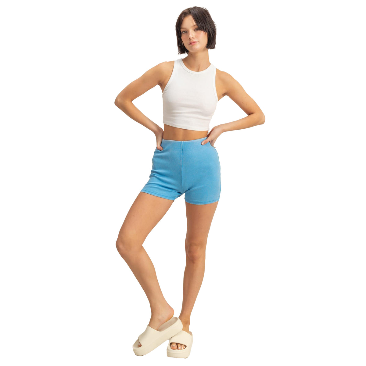 Ribbed Bike Short | Denny's