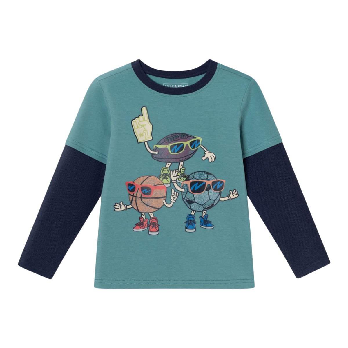 Sports Balls 2fer Shirt | Denny's