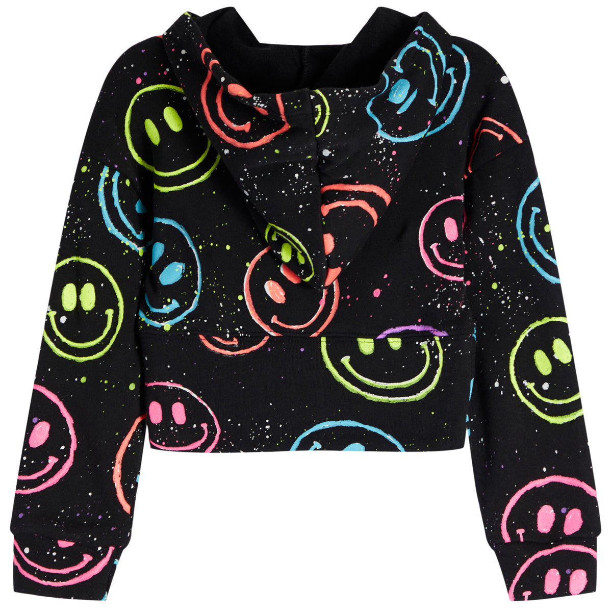 Multi Smiley Zip Hoodie | Denny's