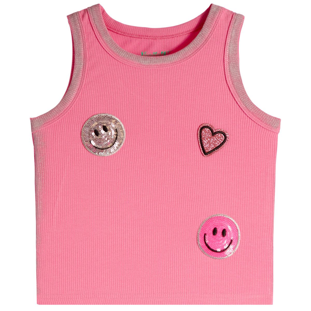 Smiley Heart Patch Tank | Denny's