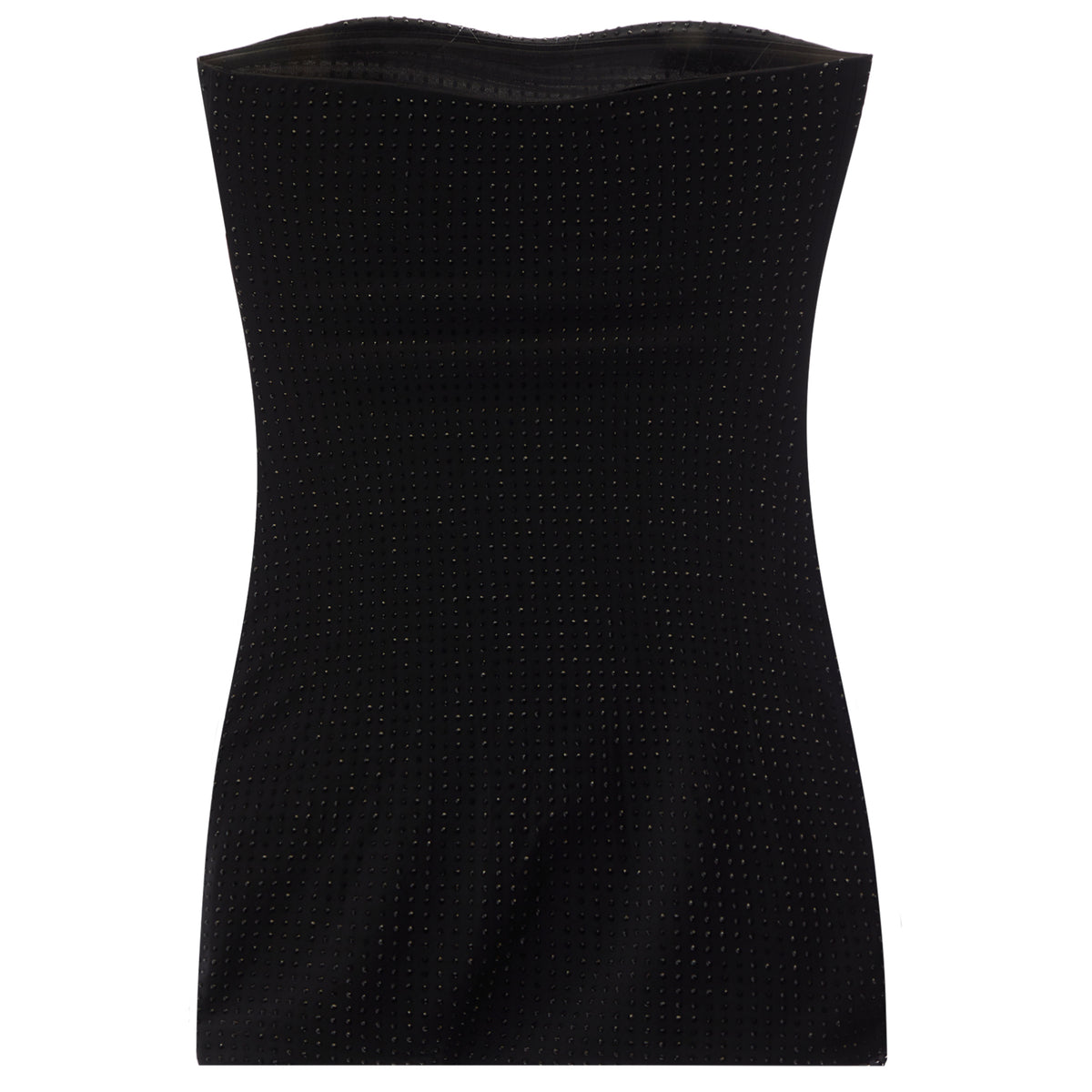 Krista Rhinestone Strapless Dress | Denny's