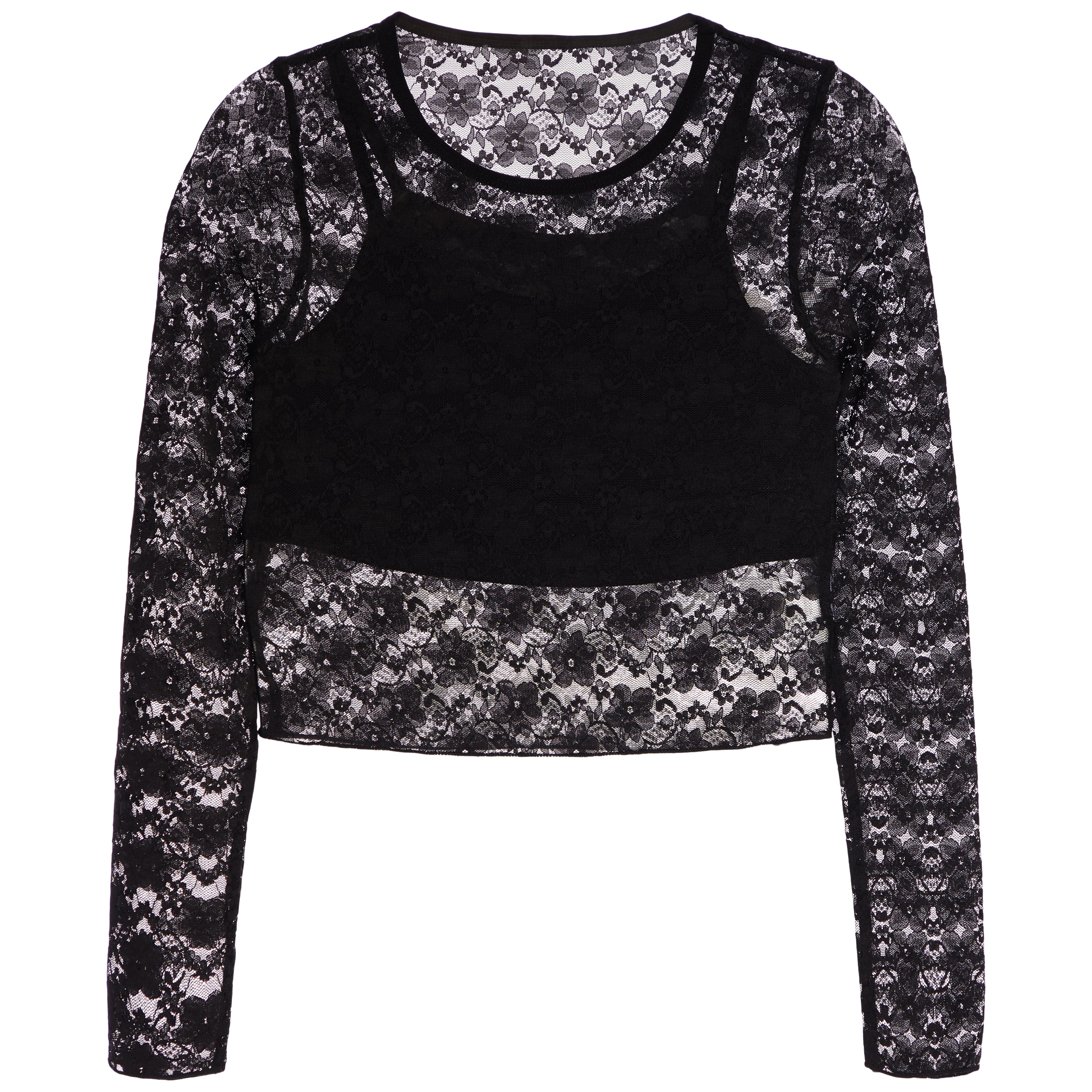 Lacey Long Sleeve Lace Top – Denny's X Lester's