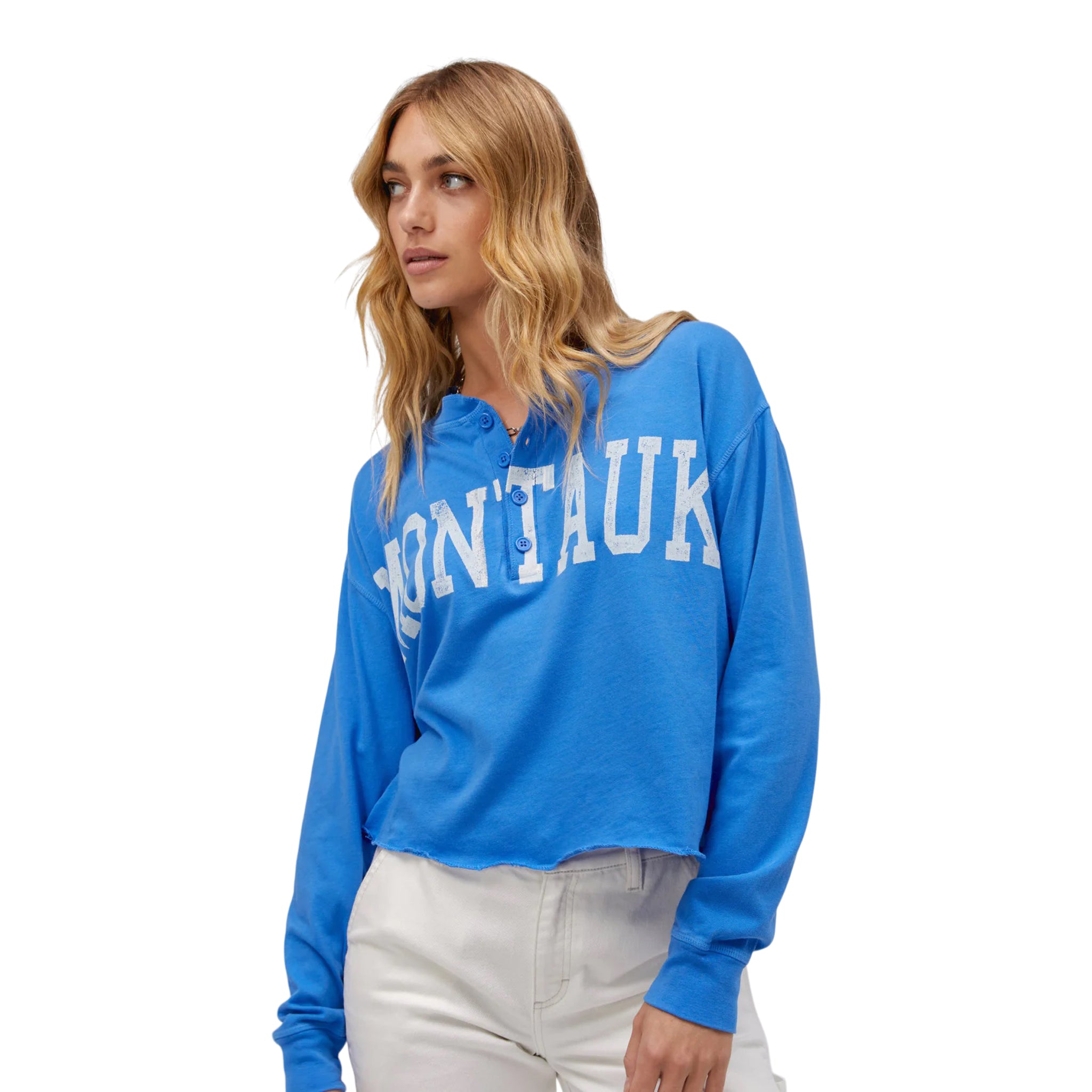Surfs Up Montauk Henley – Denny's X Lester's