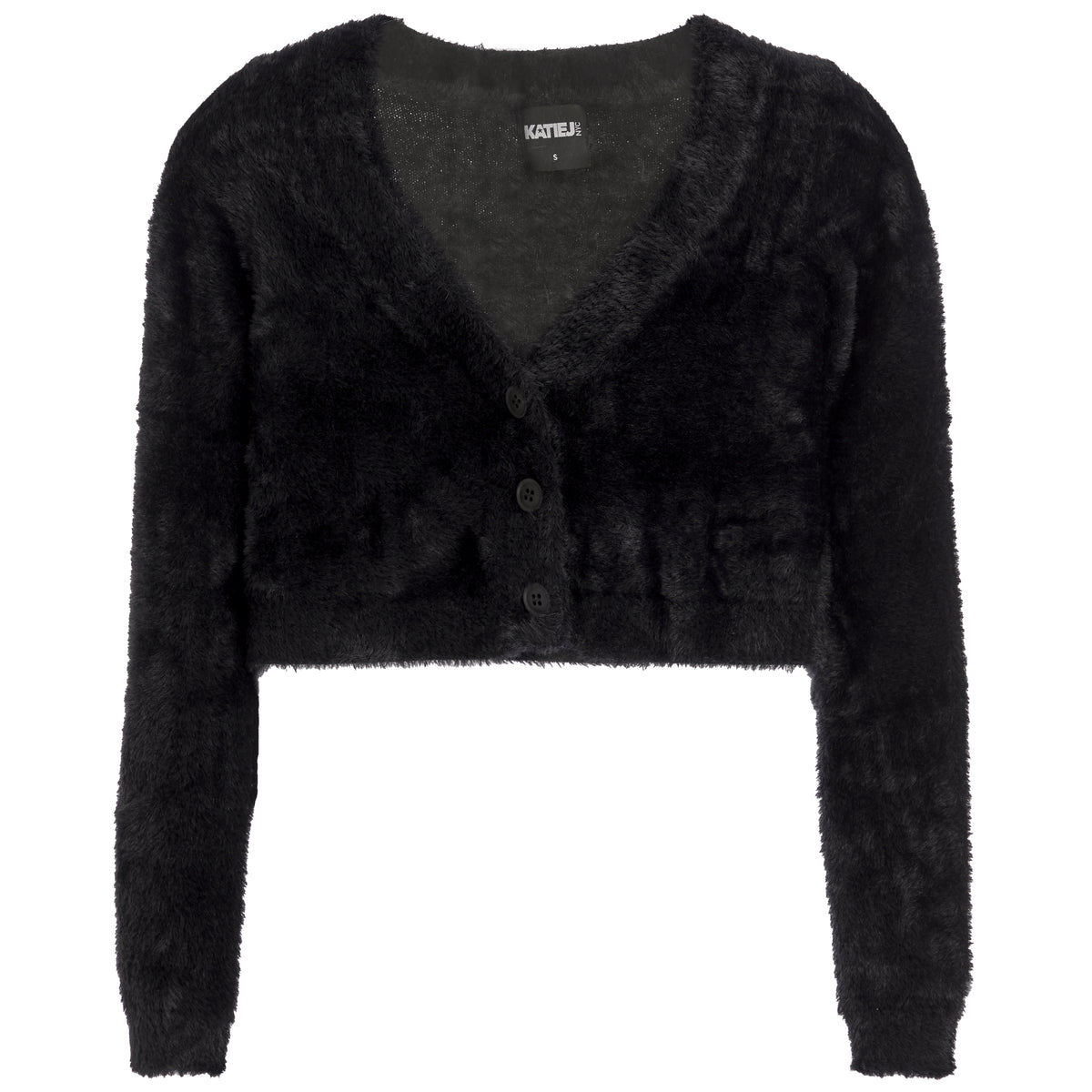 Mara Fuzzy Crop Cardigan | Denny's