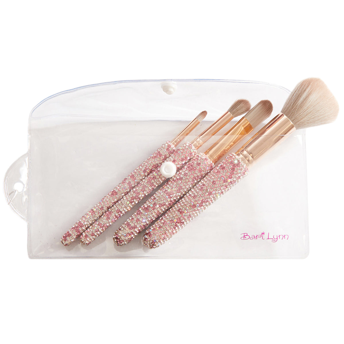 Crystal 4pk Makeup Brush Set | Denny's
