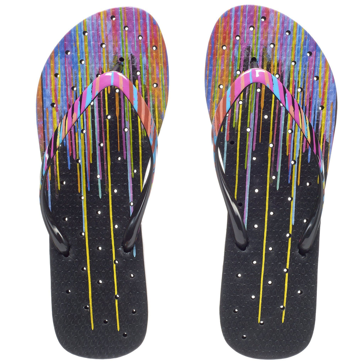 Neon Drip Adult Flip Flop | Denny's