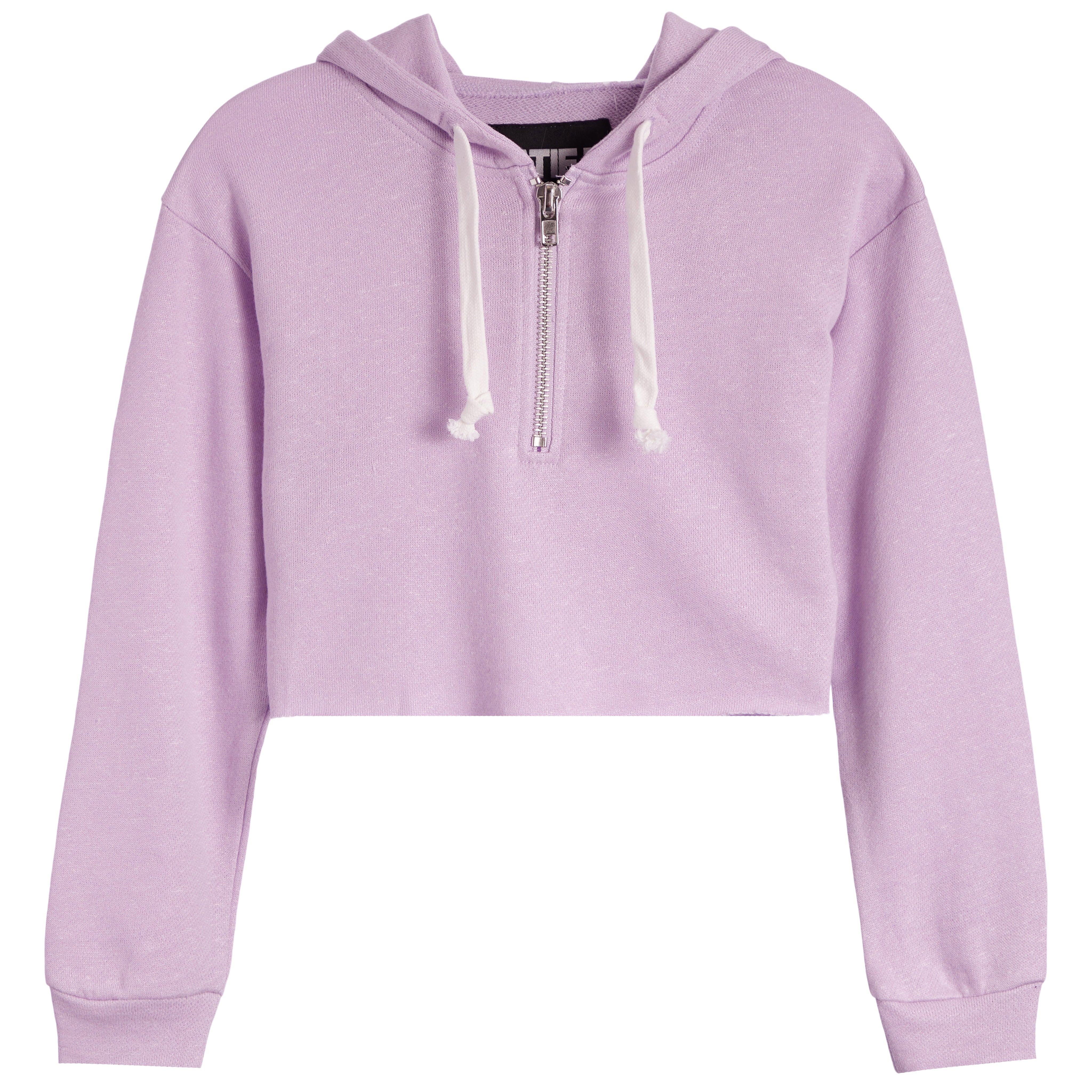 Peyton Crop 3/4 Zip Hoodie – Denny's X Lester's
