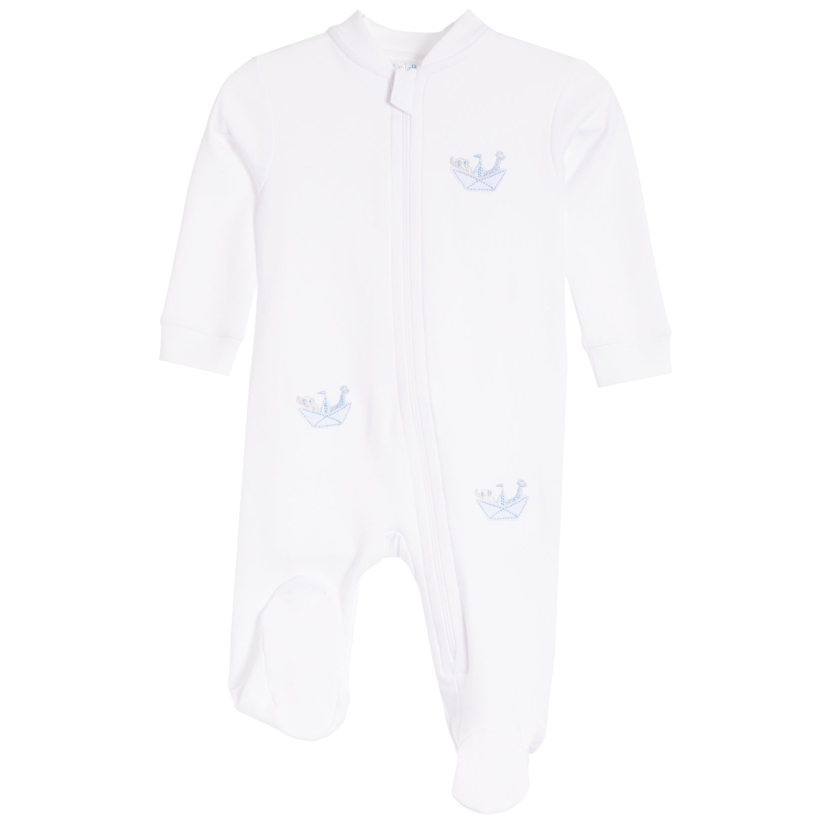 2pc Animals In The Boat Footie & Hat – Denny's X Lester's