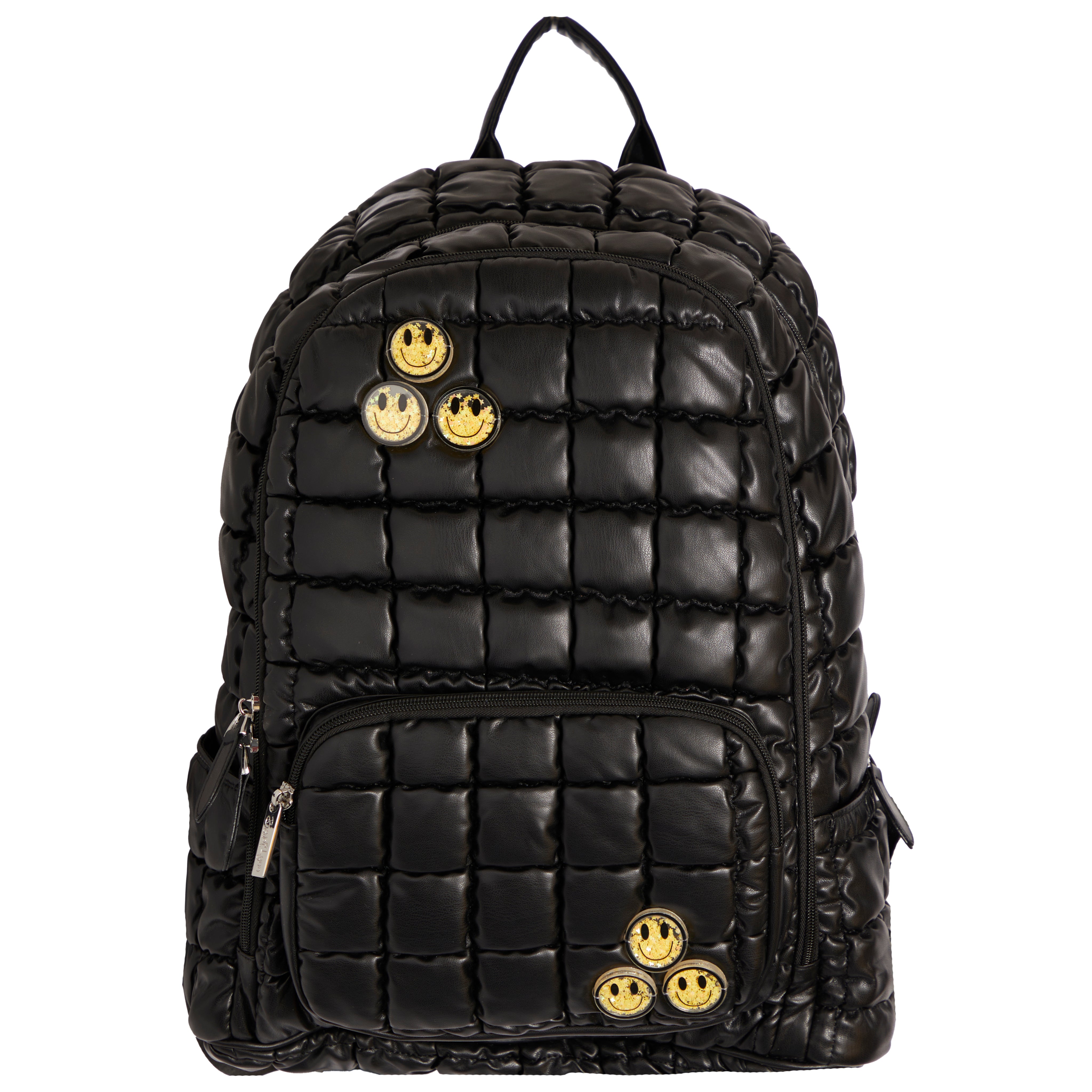 Confetti Smileys Quilted Backpack – Denny's