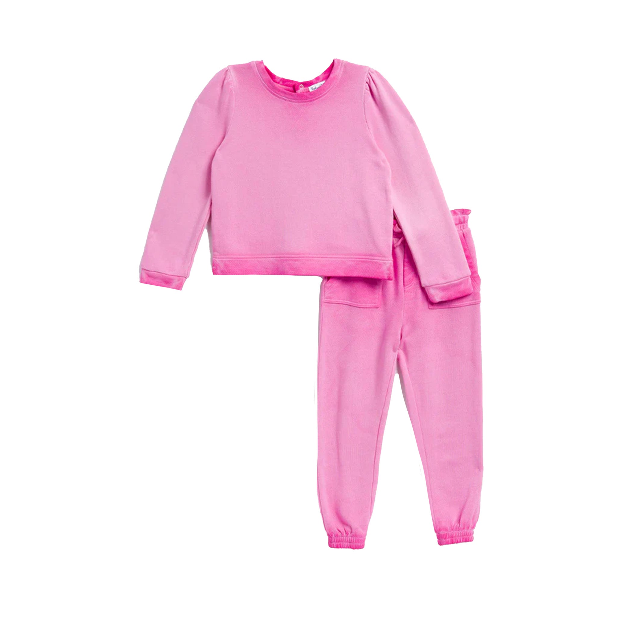 2pc Pretty In Pink Jog Set – Denny's X Lester's