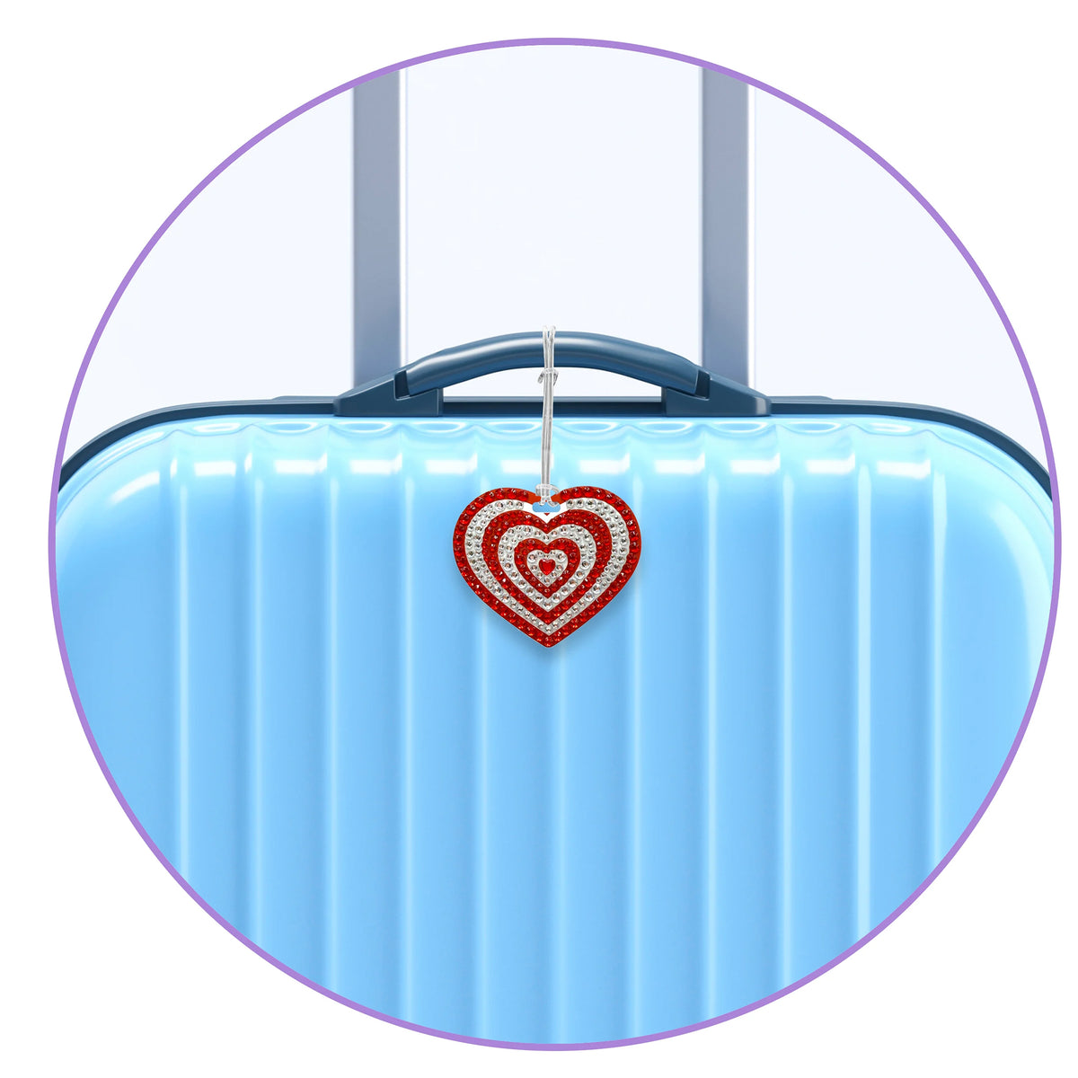 Red Spirit Heart Bag Tag | Denny's