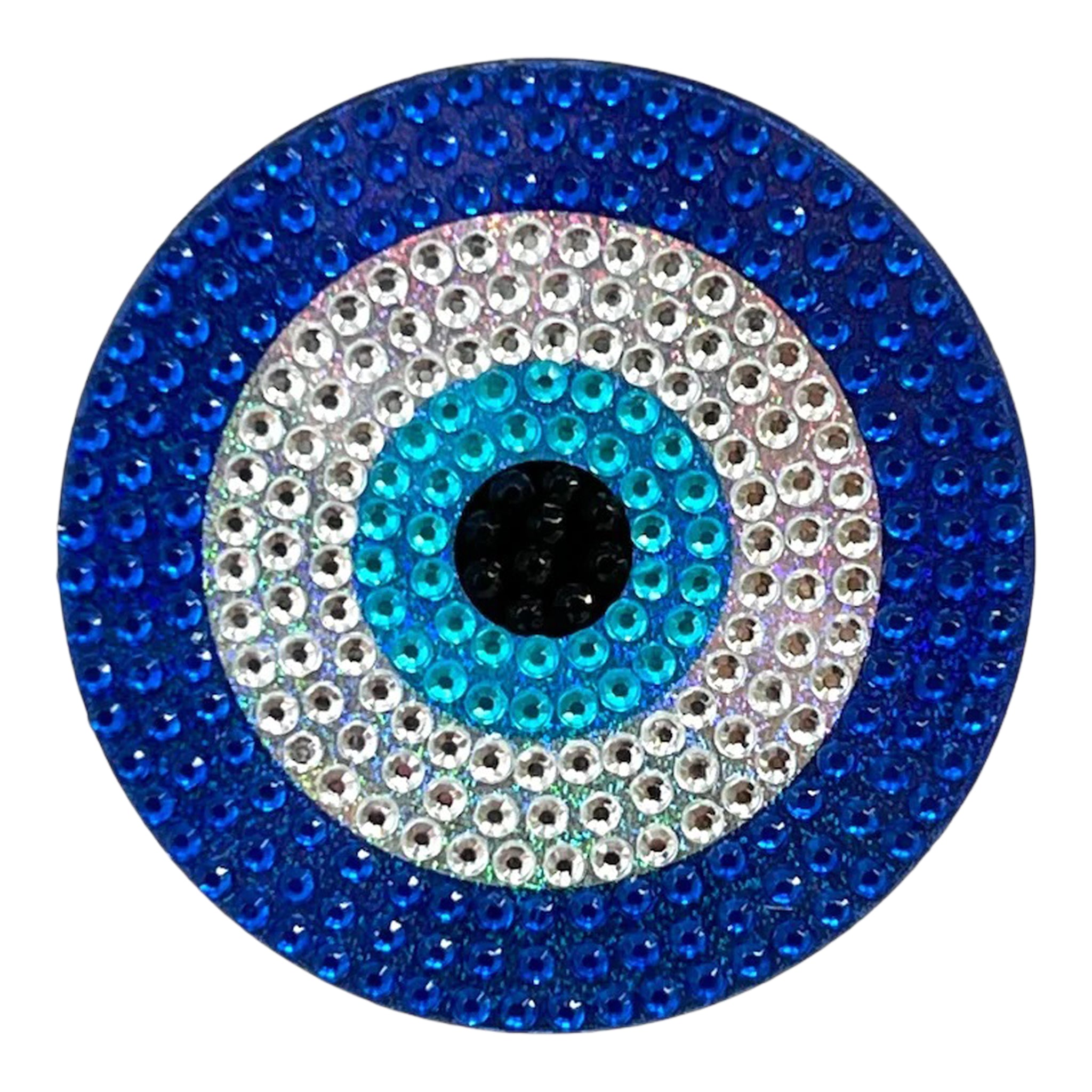 The Rhinestone New Evil Eye 2" Sticker – Denny's X Lester's