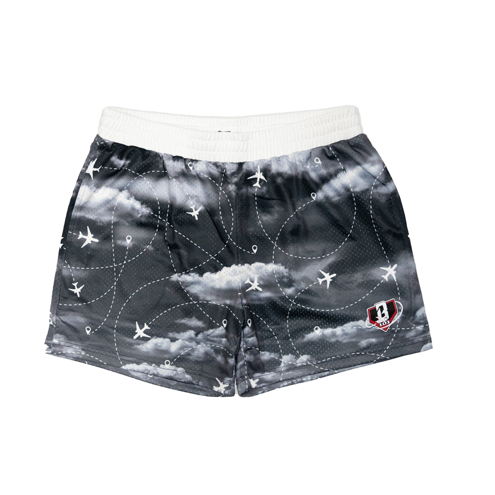 Flight Map Shorts – Denny's X Lester's