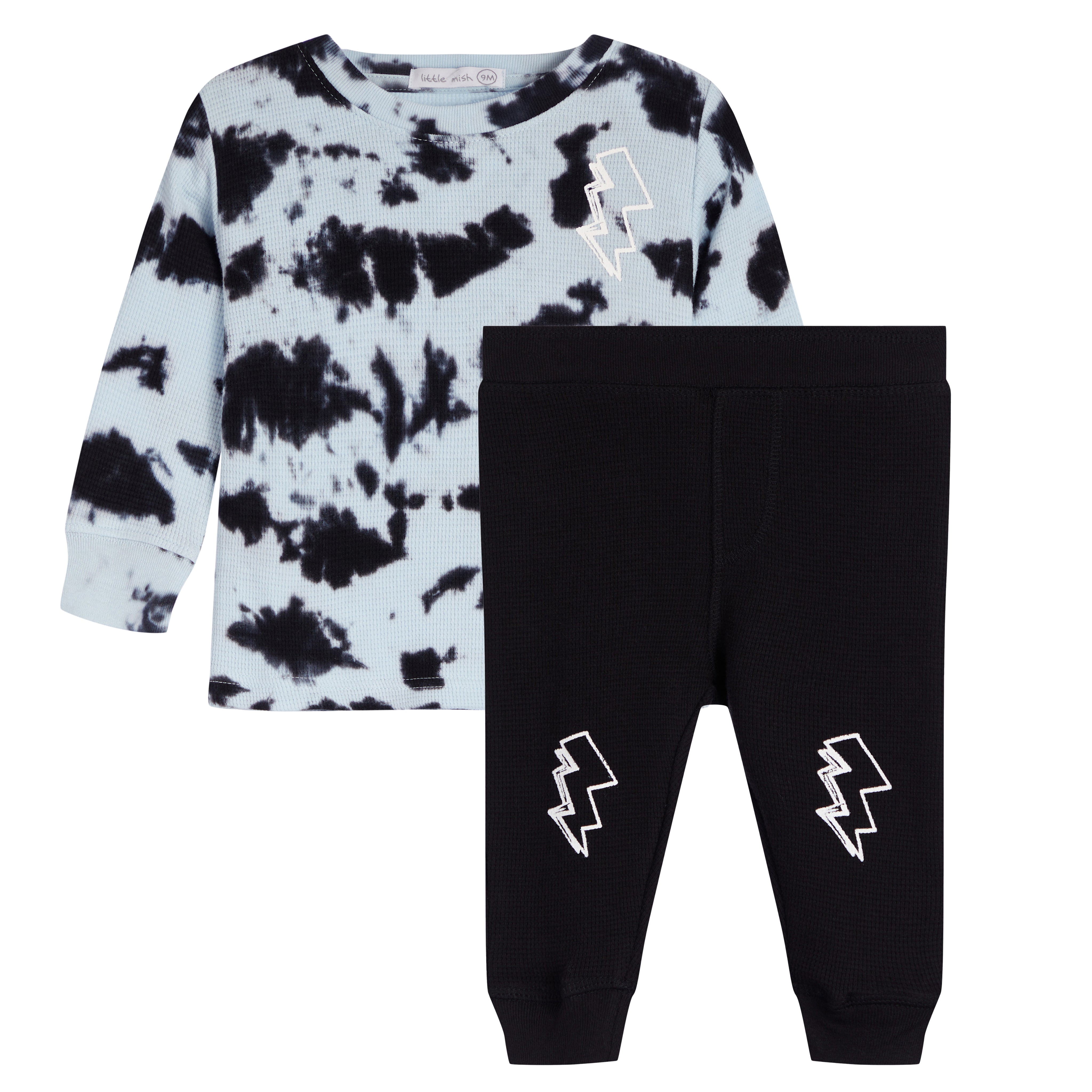 2pc Tie Dye Bolt Jog Set – Denny's X Lester's