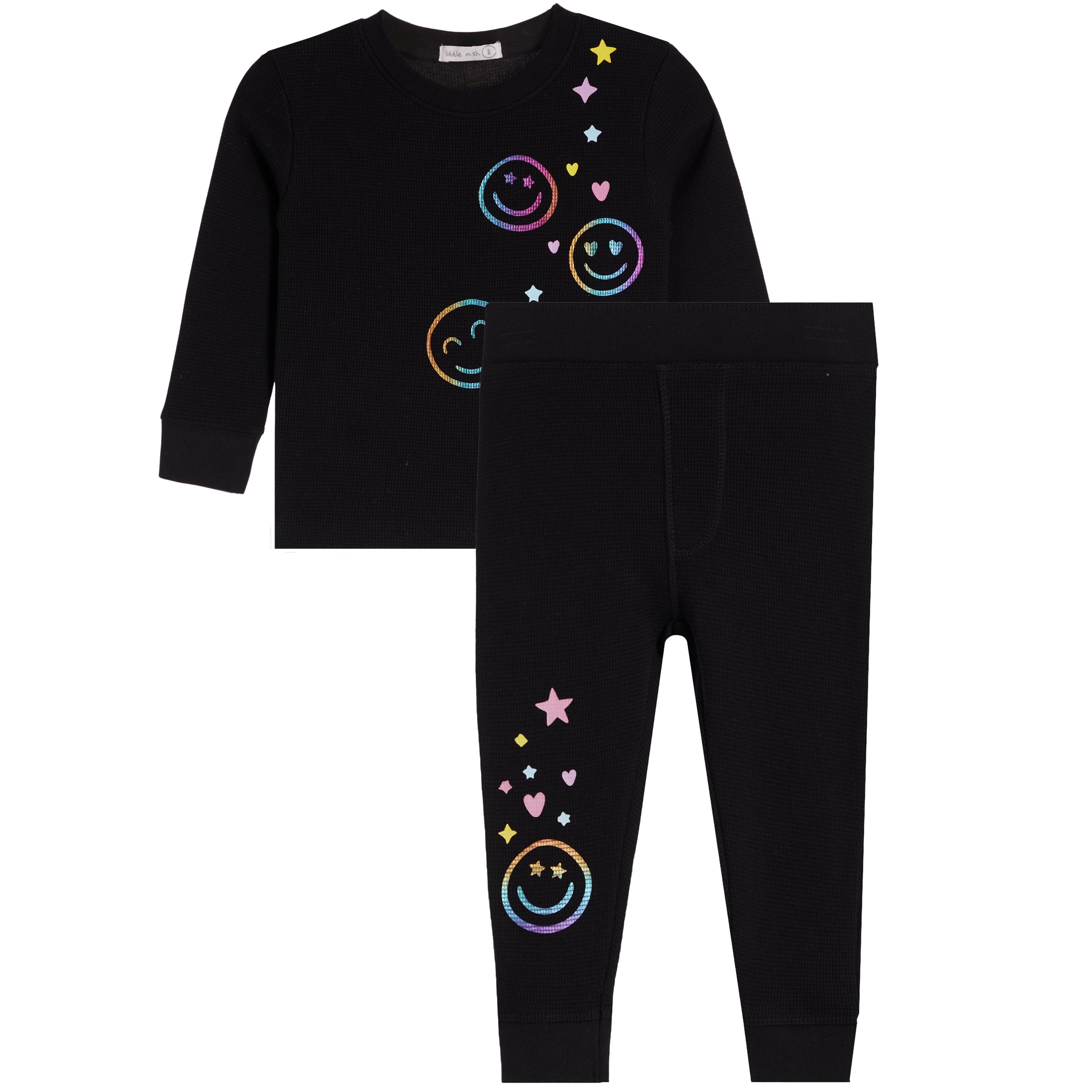 2pc Thermal Jogger Set With Smiley – Denny's X Lester's