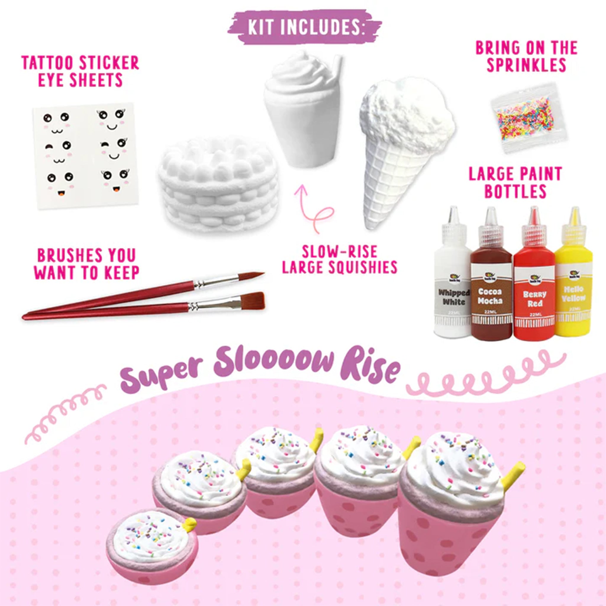 Diy Desert Paint Your Own Squishies Kit Denny S X Lester S