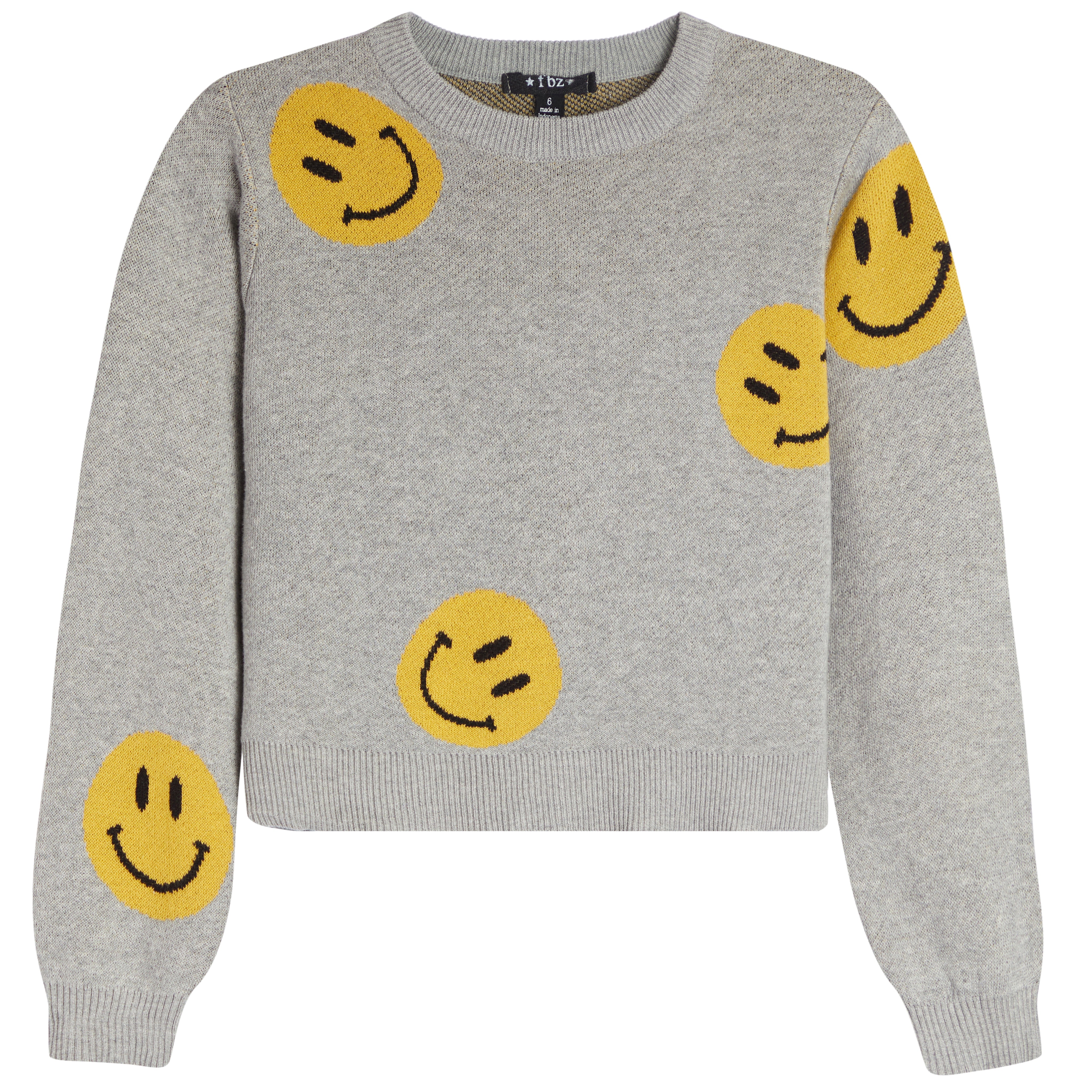 Scattered Smileys Sweater – Denny's X Lester's